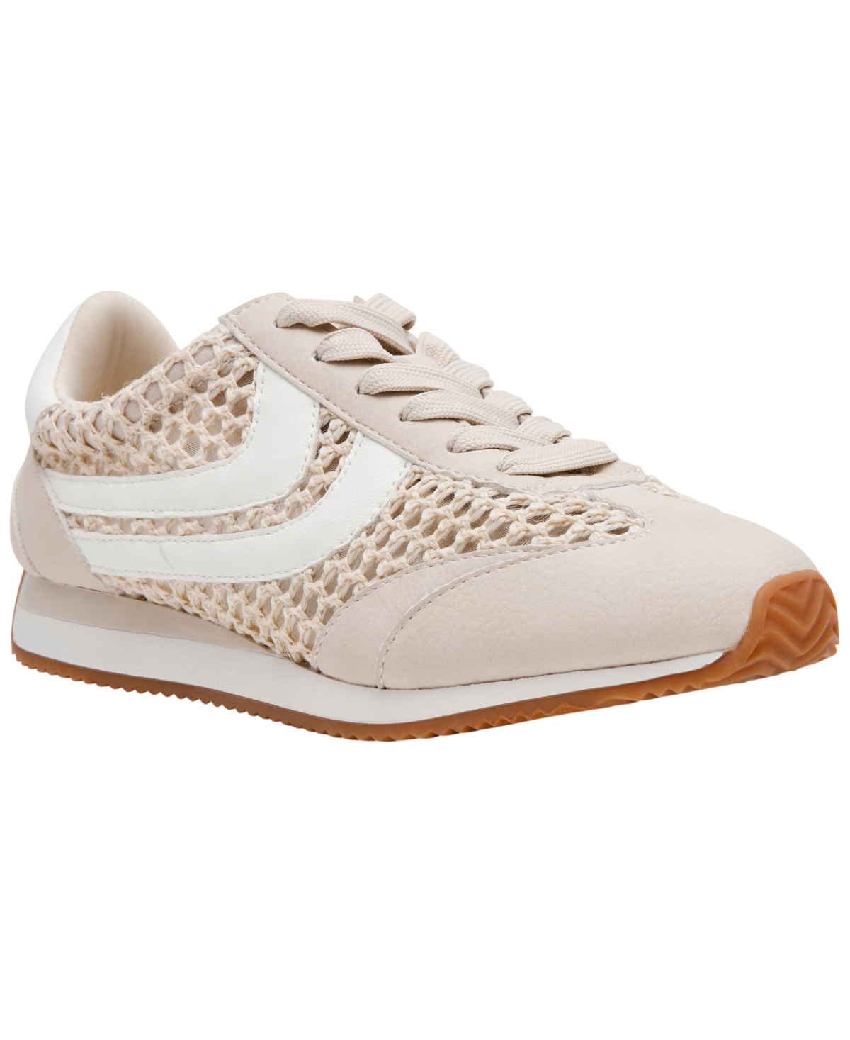 Click here for Dv Dolce Vita Womens Hype Lace-Up Sneakers - Ivory... prices