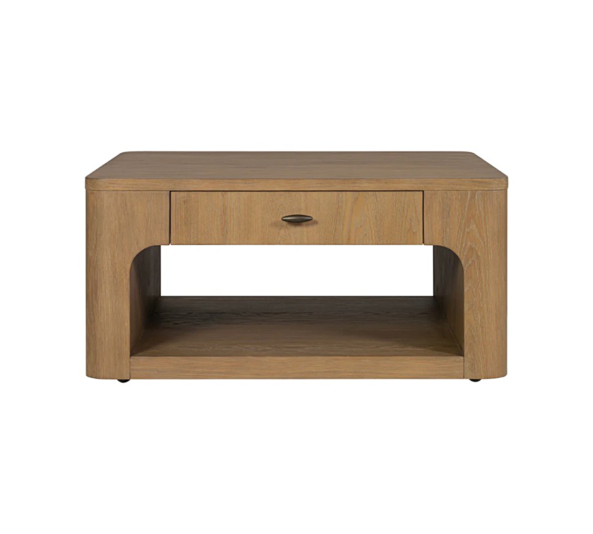 Click here for Furniture Nordic 37 Wood Square Coffee Table - Bro... prices