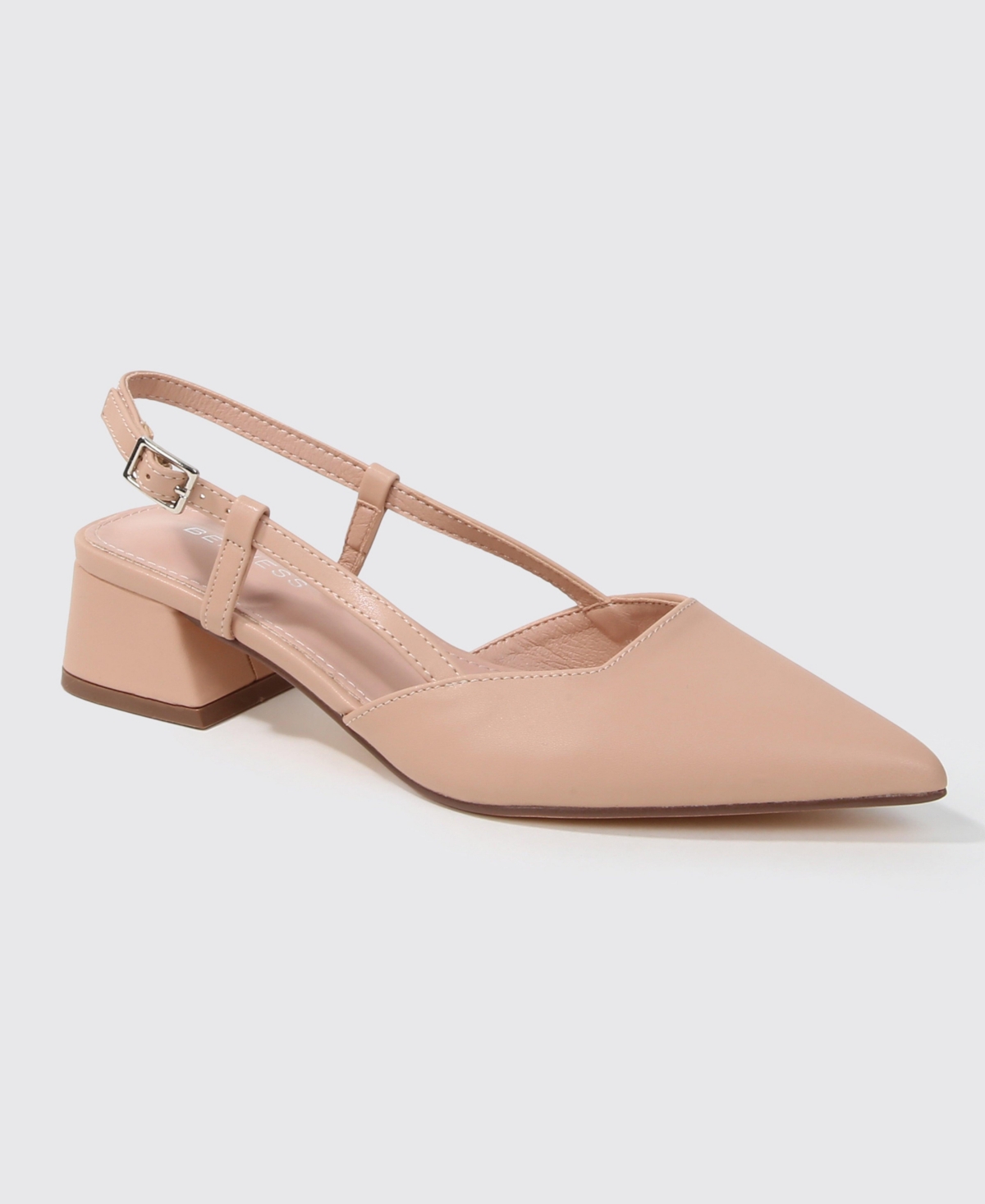 Click here for Berness Womens Vieda Block Heel Slingback Pumps -... prices