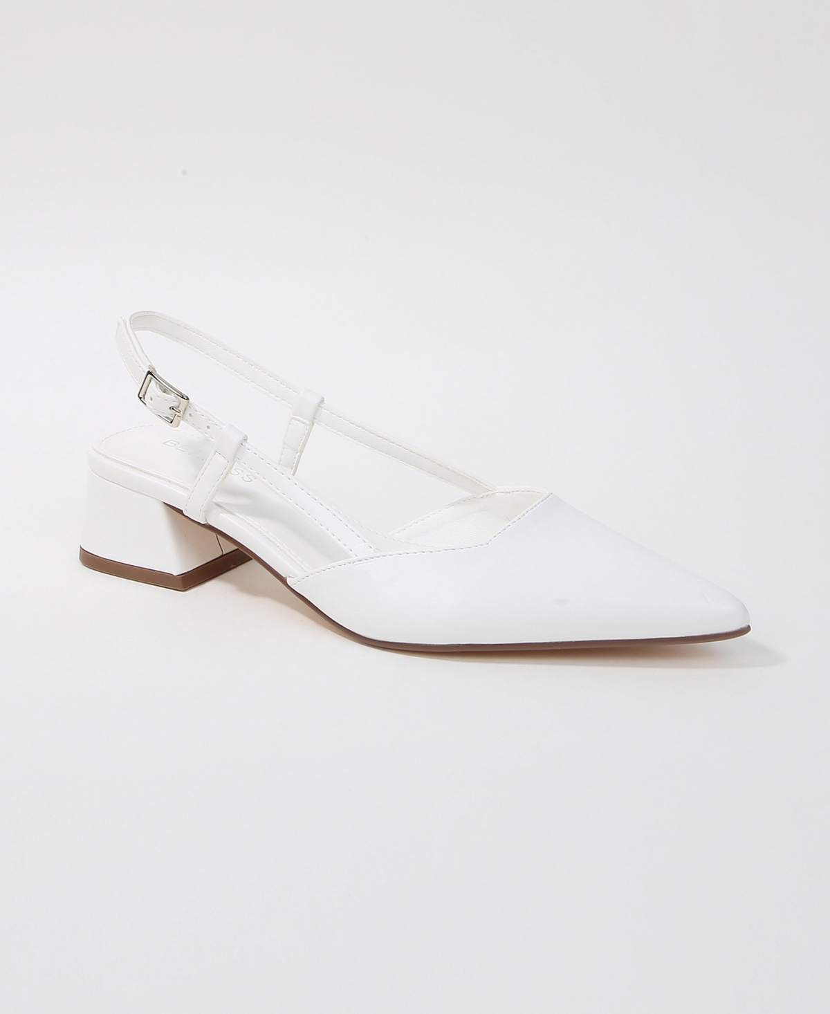 Click here for Berness Womens Vieda Block Heel Slingback Pumps -... prices