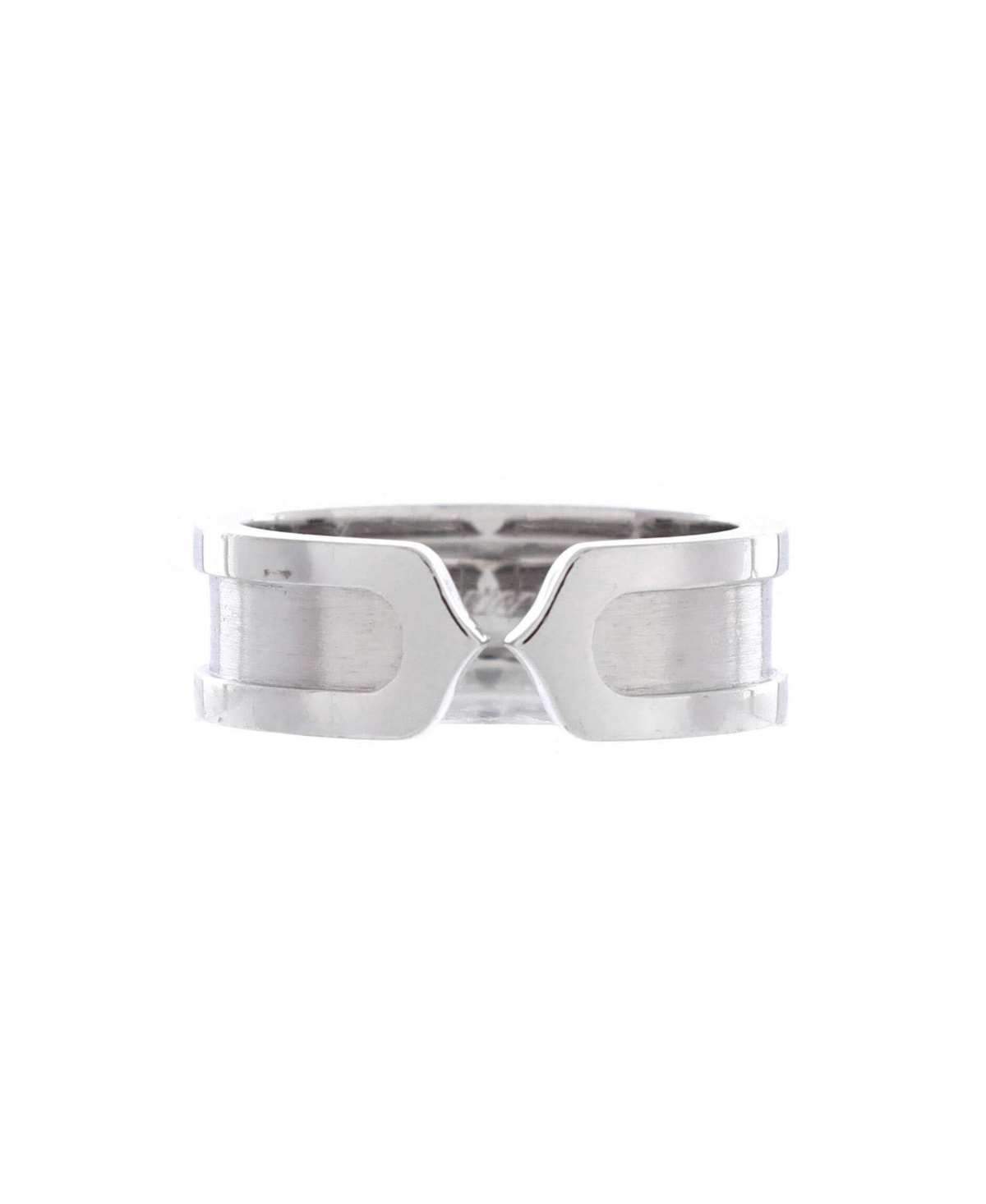 Click here for Pre-Owned Cartier C de Cartier Ring - 18k white go... prices