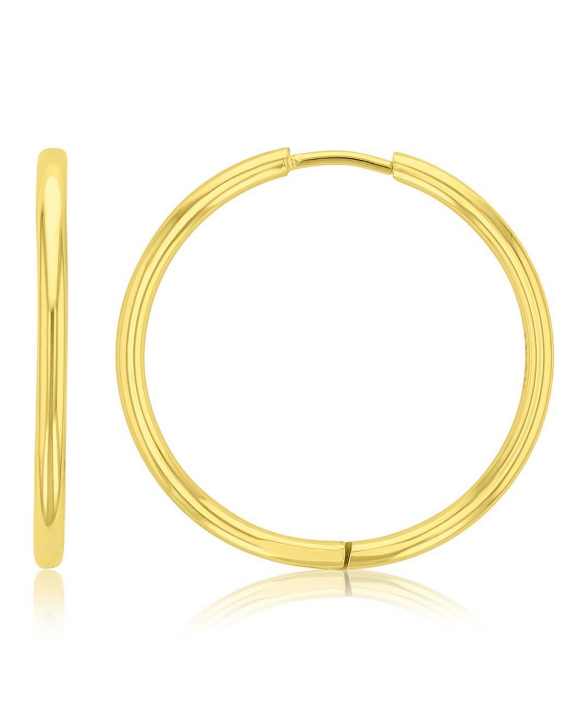 Click here for Roxy Waterproof Yellow 28mm Hoop Earrings - Yellow prices