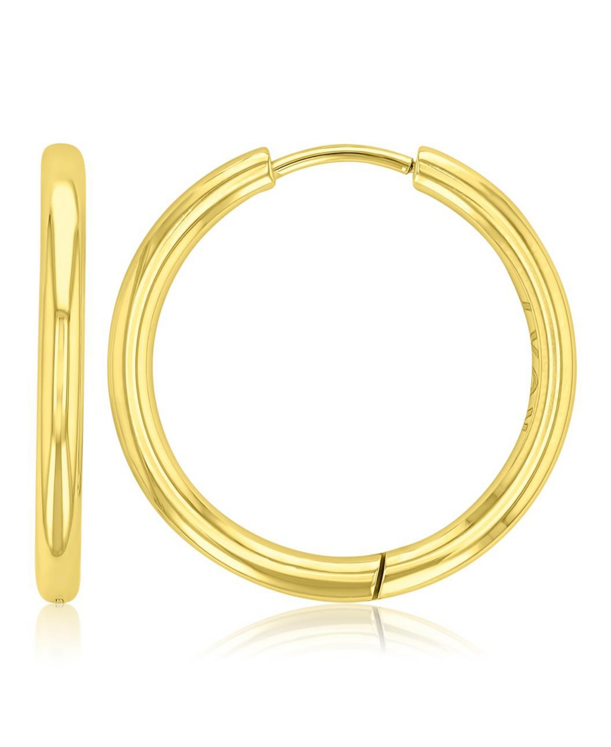 Click here for Roxy Waterproof Yellow 24mm Hoop Earrings - Yellow prices