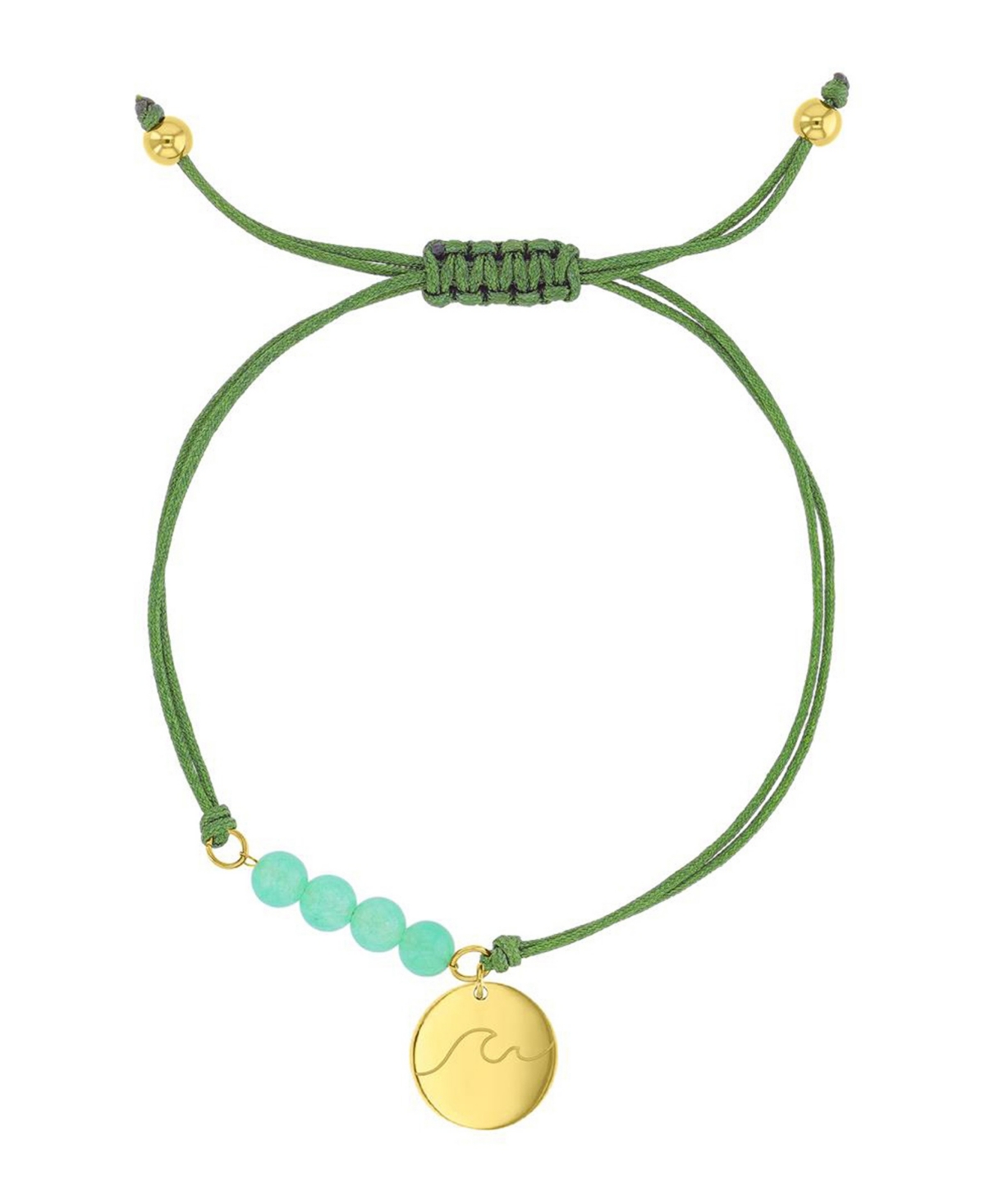 Click here for Roxy Waterproof Yellow Rd Wave Heart Charm Green A... prices