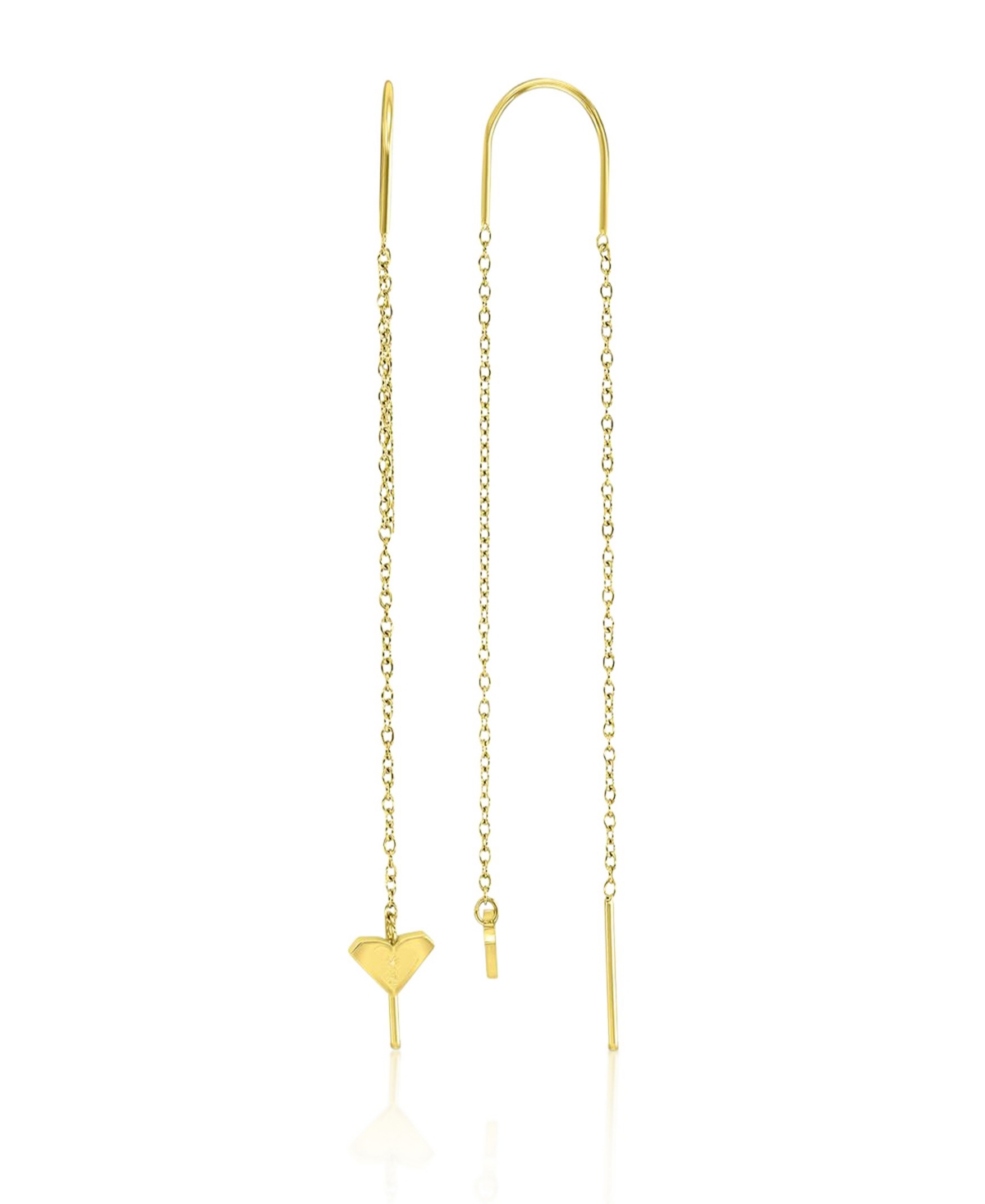 Click here for Roxy Waterproof Yellow 65mm Triangular Heart Pinea... prices