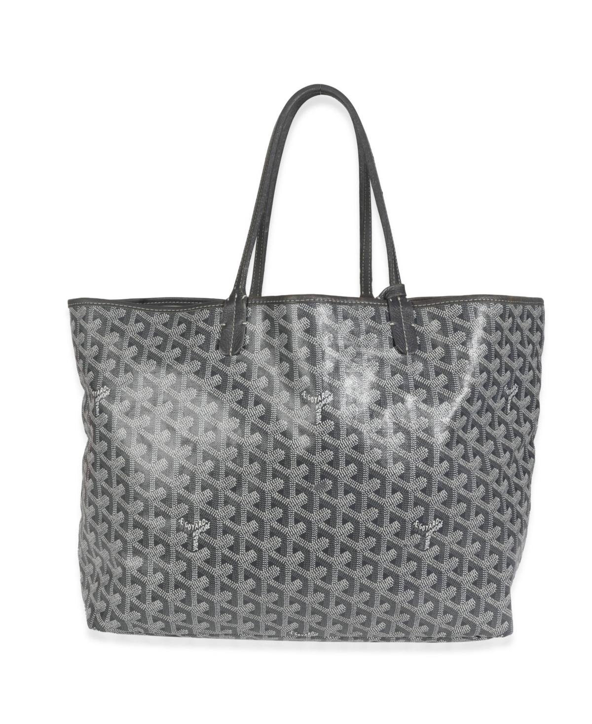 Click here for Pre-Owned Goyard Grey Goyardine Canvas Saint Louis... prices