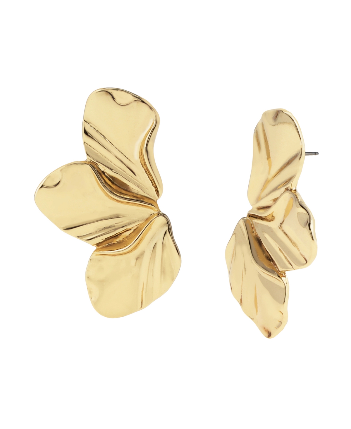 Click here for Steve Madden Gold Vintage Flower Post Earrings - G... prices