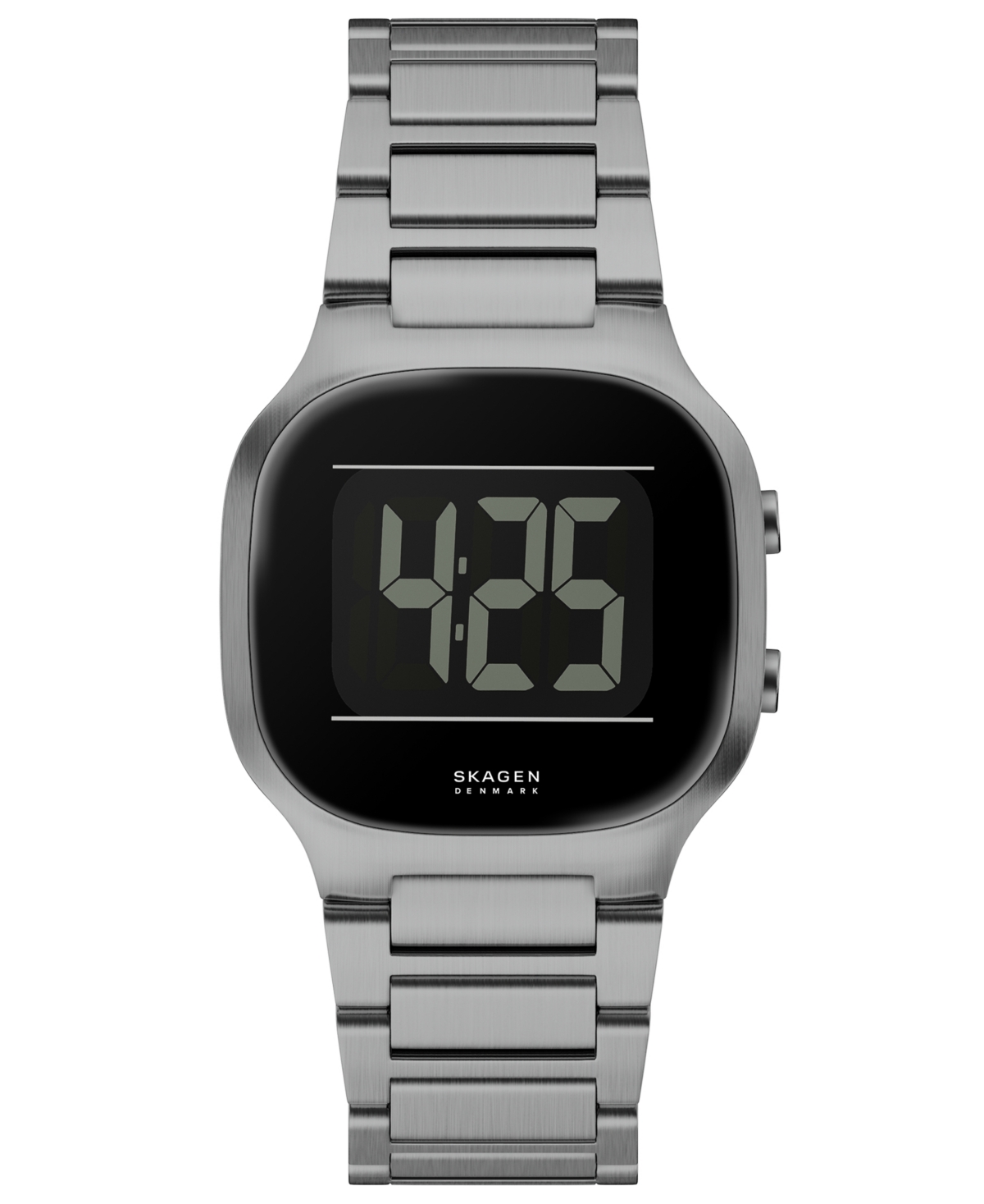 Click here for Skagen Mens Mellem Digital Lcd Gunmetal Stainless... prices