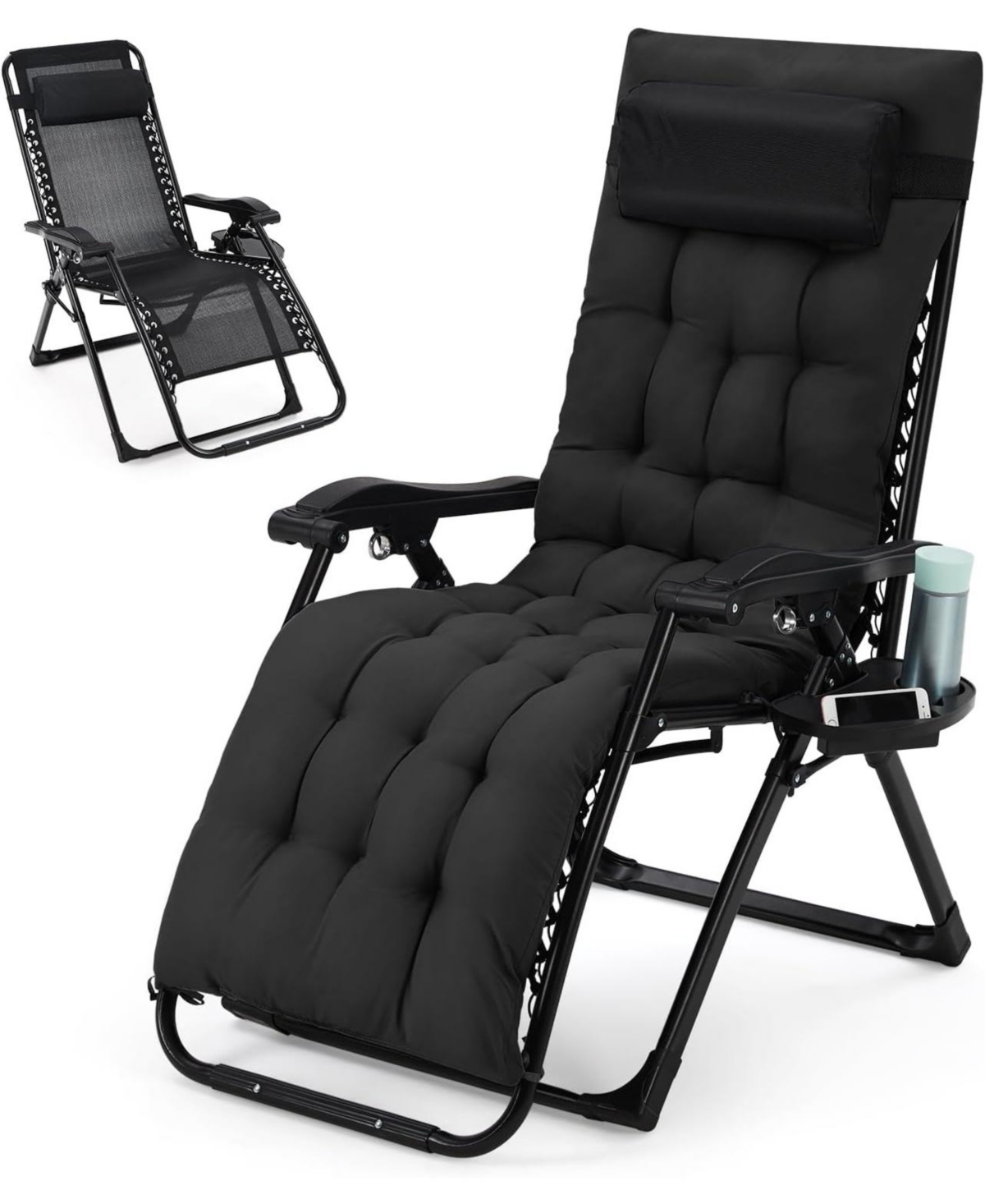 Click here for gaomon Oversized Padded Camping Chair  Foldable Pa... prices