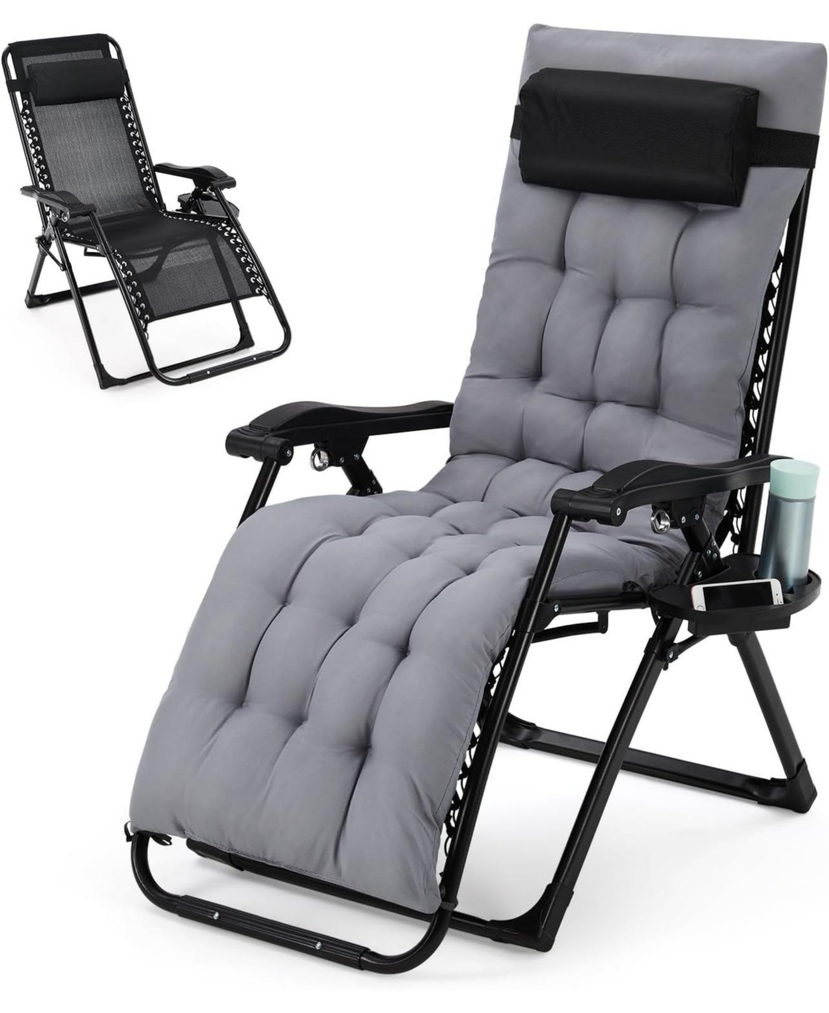 Click here for gaomon Oversized Padded Camping Chair  Foldable Pa... prices