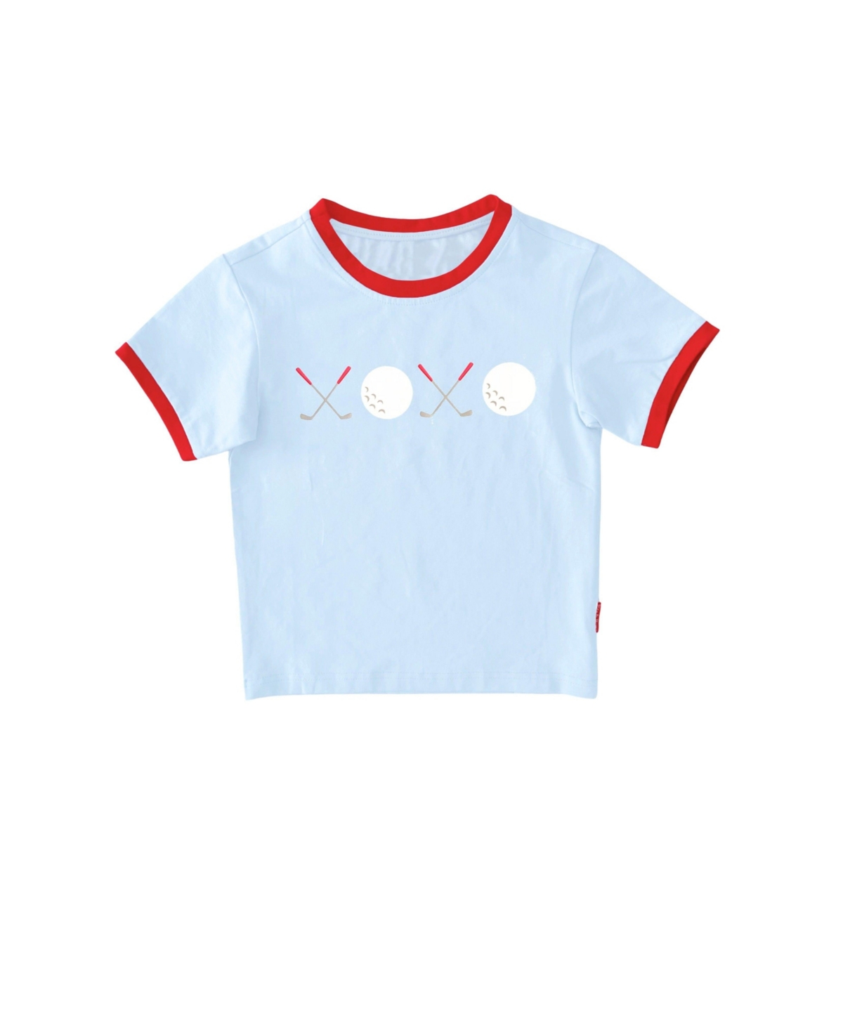 Click here for Bits & Bows Toddler Boys Xo Golf T-Shirt - Red prices