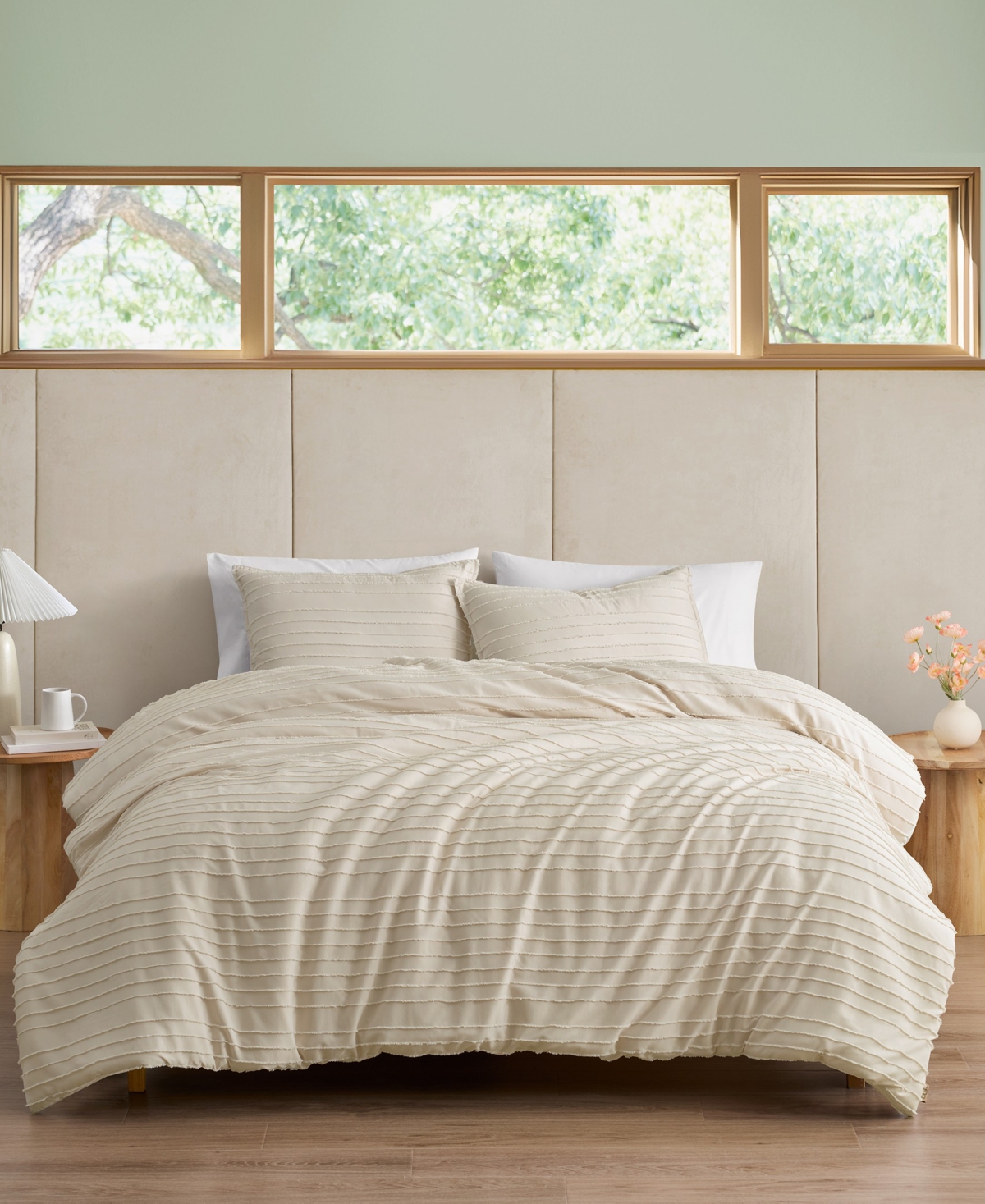 Click here for Ugg Devon Textured 3-Pc. Comforter Set  King - Bir... prices