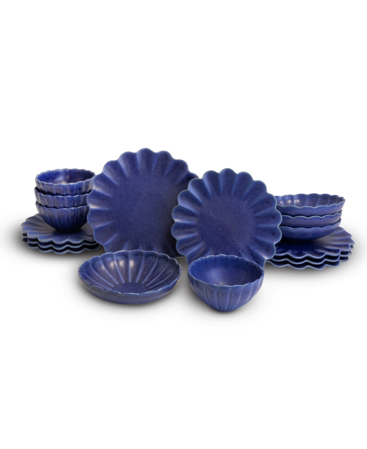 Click here for Lemieux Et Cie Dhalia 16 Pc. Dinnerware Set  Servi... prices