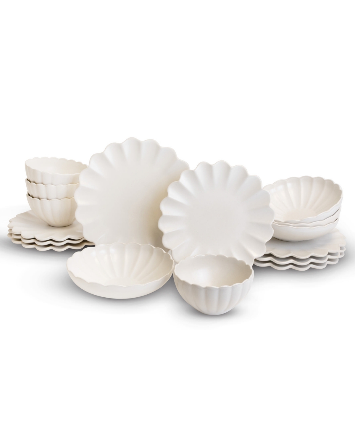 Click here for Lemieux Et Cie Dhalia 16 Pc. Dinnerware Set  Servi... prices