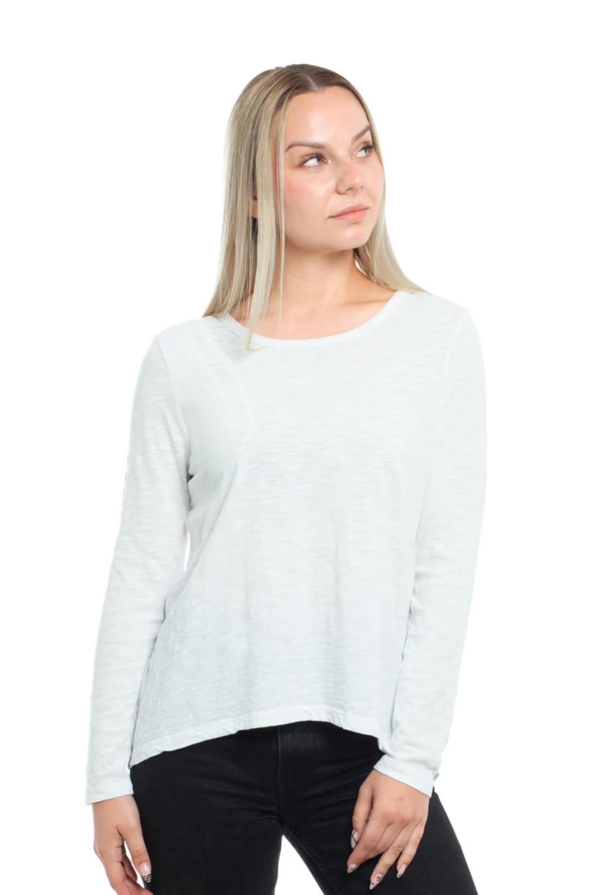 Click here for Wilt Clothing Womens Wide Neck Long Sleeve Tee - W... prices