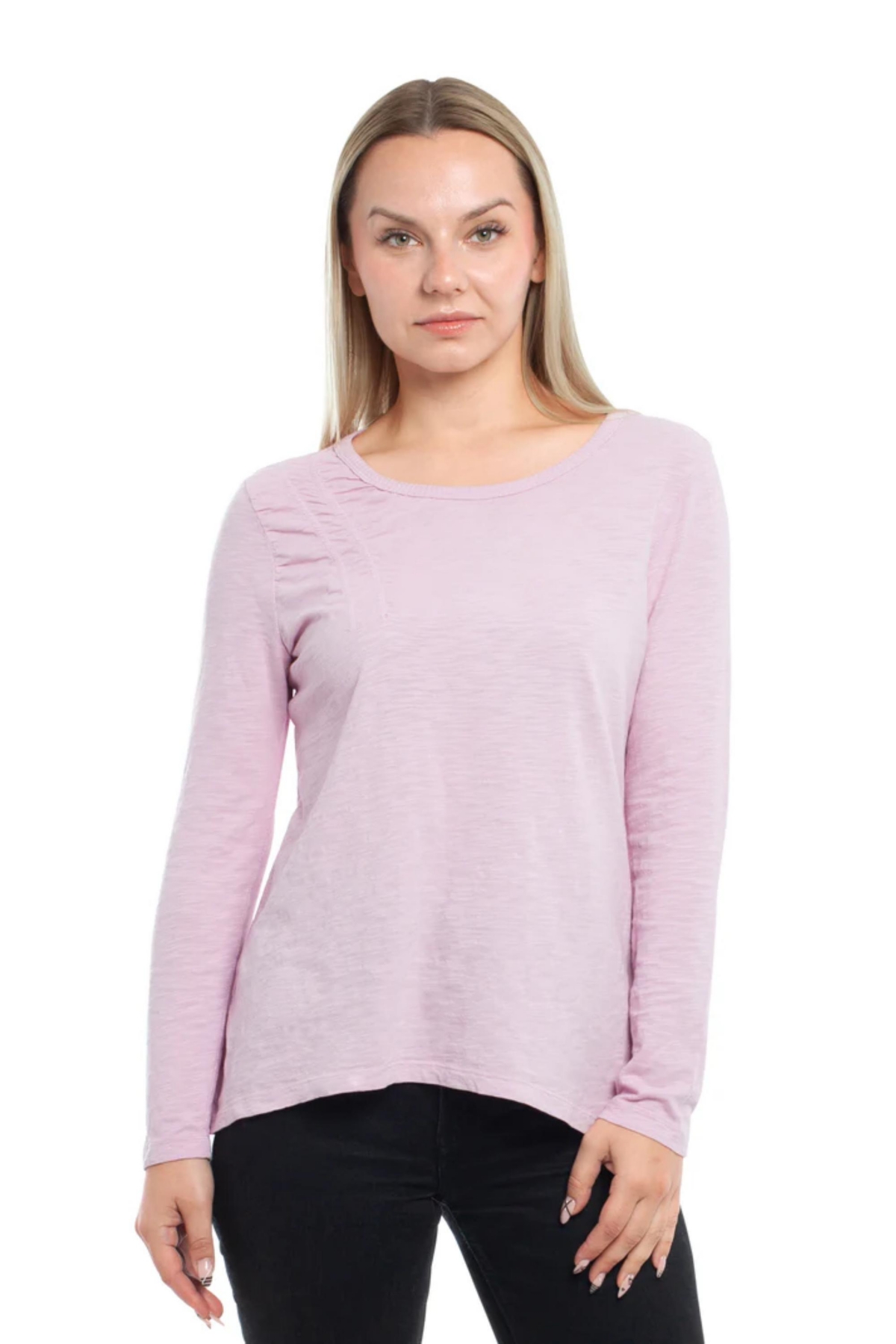 Click here for Wilt Clothing Womens Wide Neck Long Sleeve Tee - M... prices