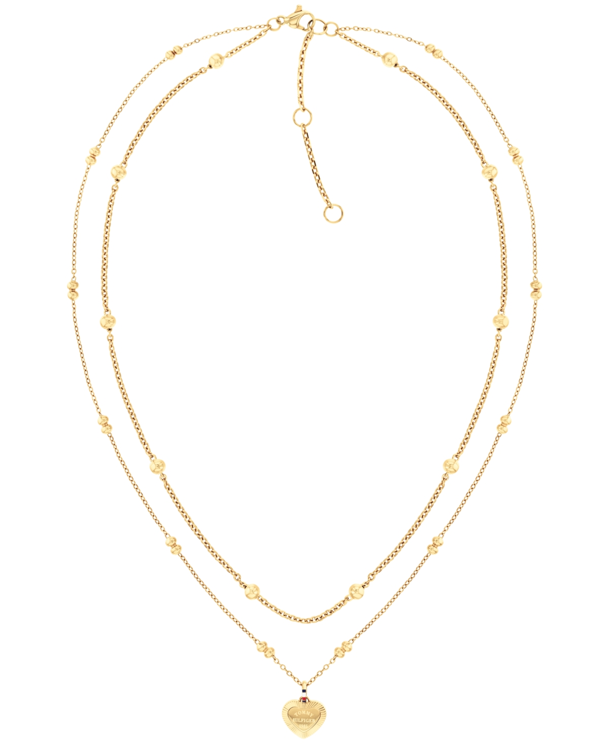 Click here for Tommy Hilfiger Womens Layered Gold-Plated Stainles... prices