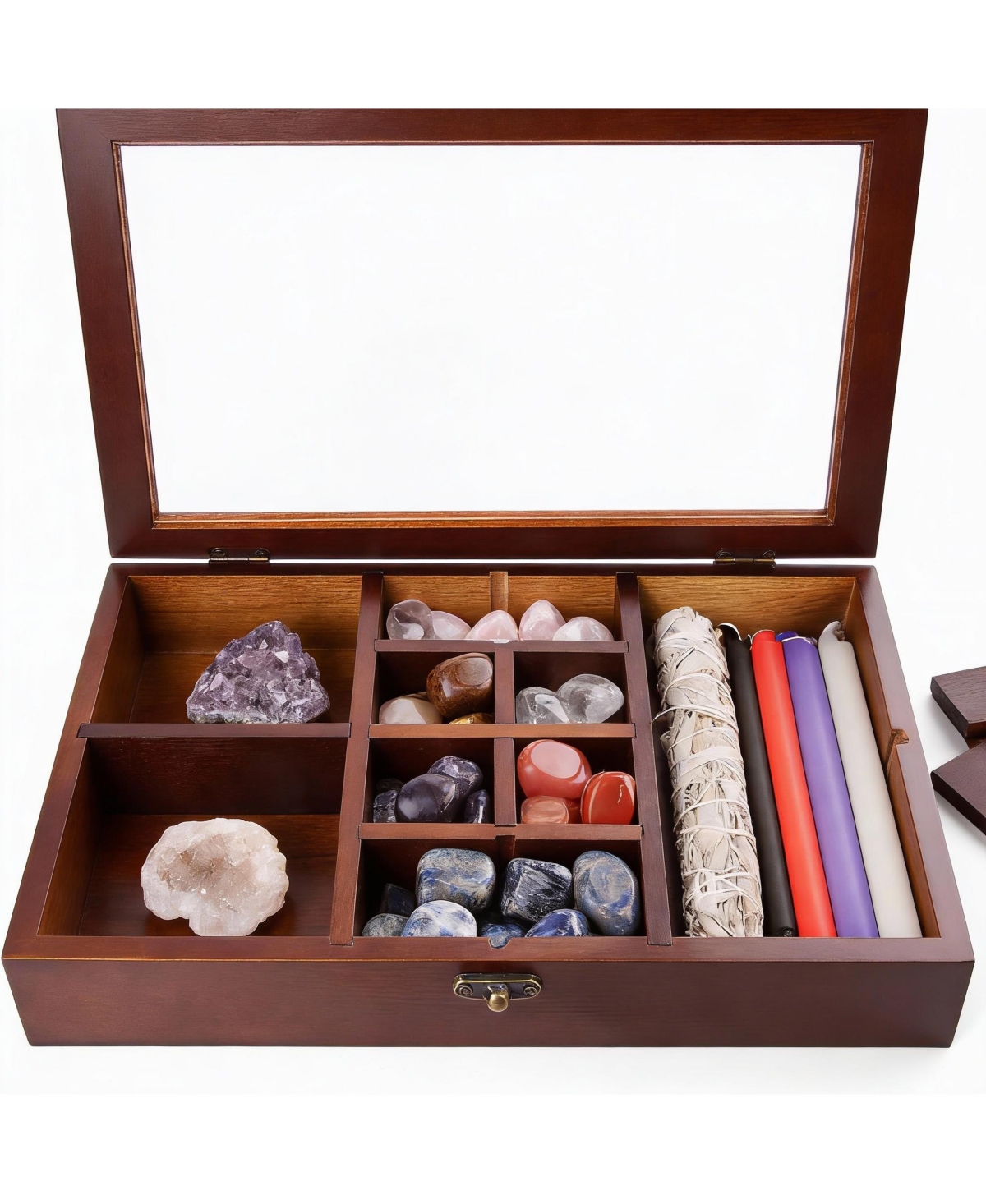 Click here for Yigii Adjustable Pine Wood Display Box for Collect... prices