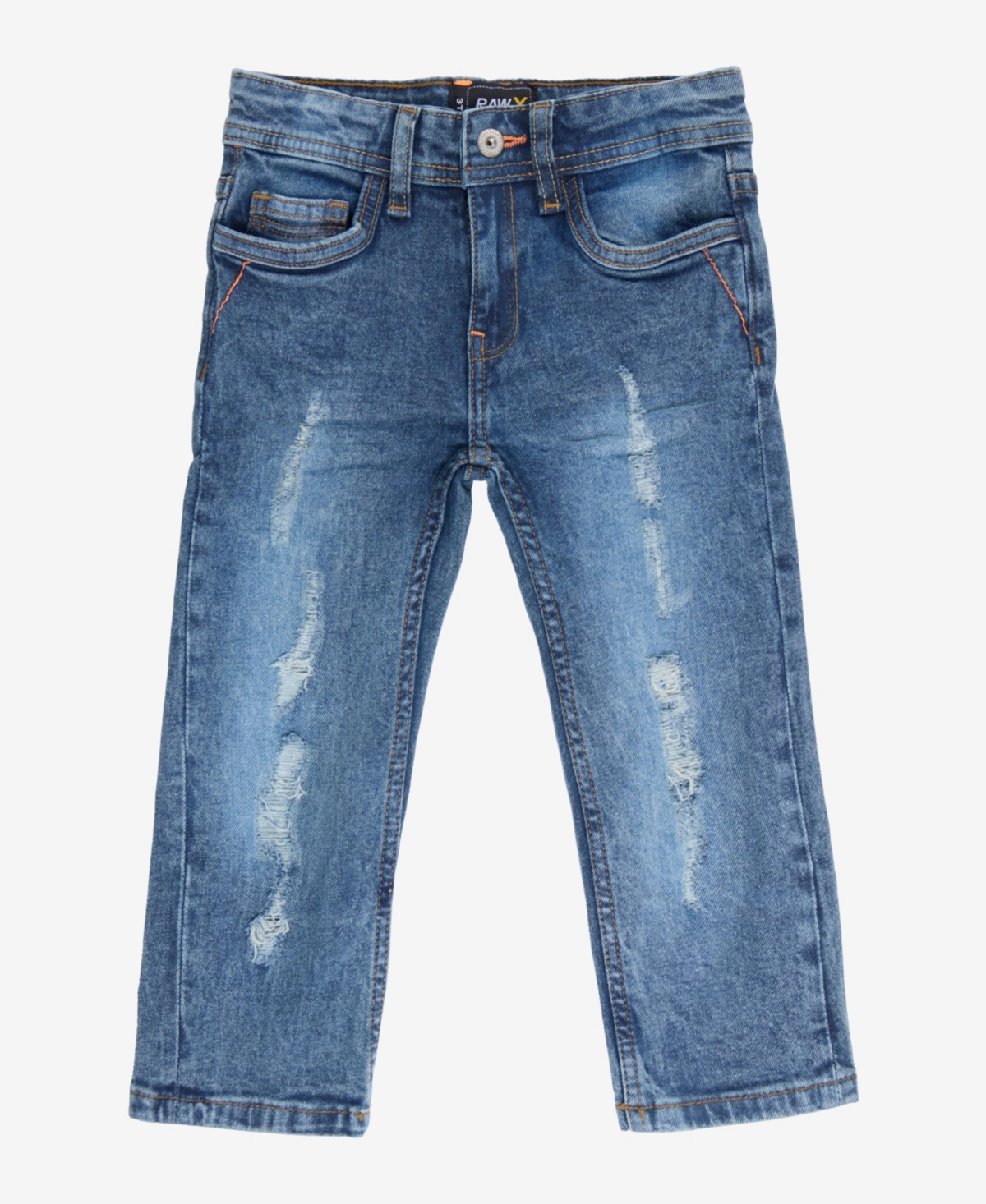 Click here for Raw X Toddler Boys Distressed Jeans 2T-4T - Blue 9... prices