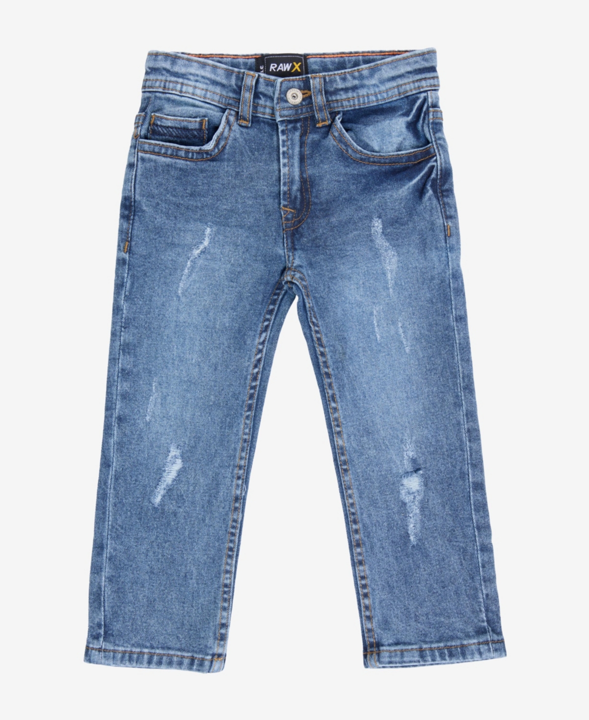 Click here for Raw X Toddler Boys Distressed Jeans 2T-4T - Blue 9... prices