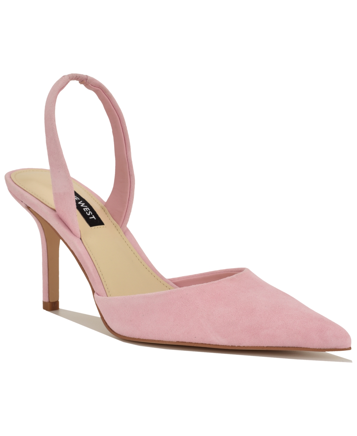 Click here for Nine West Womens Paytie Suede Slingback Pumps - Li... prices