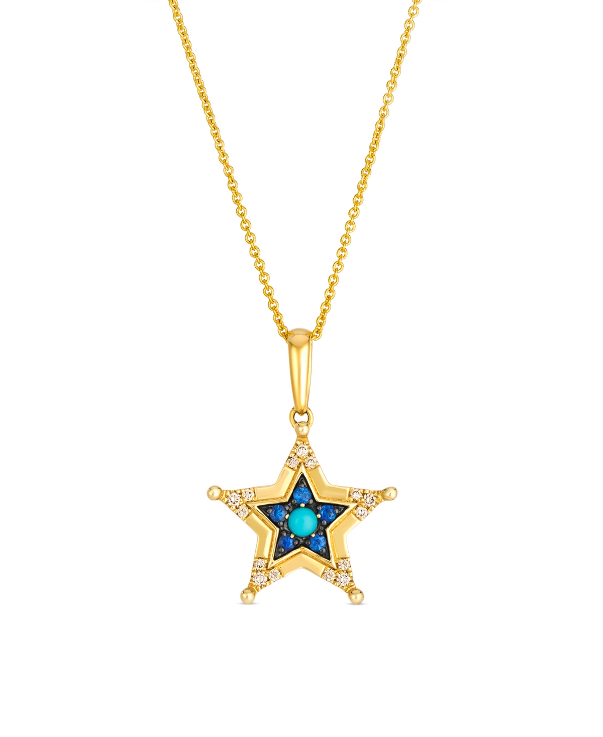 Click here for Le Vian Turquoise (2/25 ct. t.w.)  Sapphire (11/10... prices