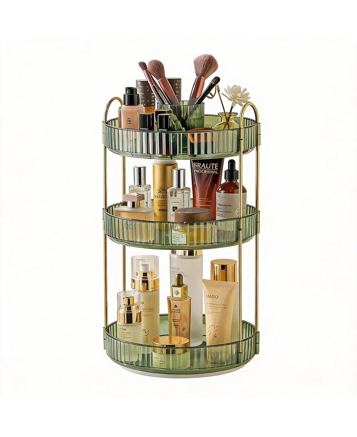 Click here for Yigii 360Â° Rotating Makeup Organizer - 3 Tier  La... prices