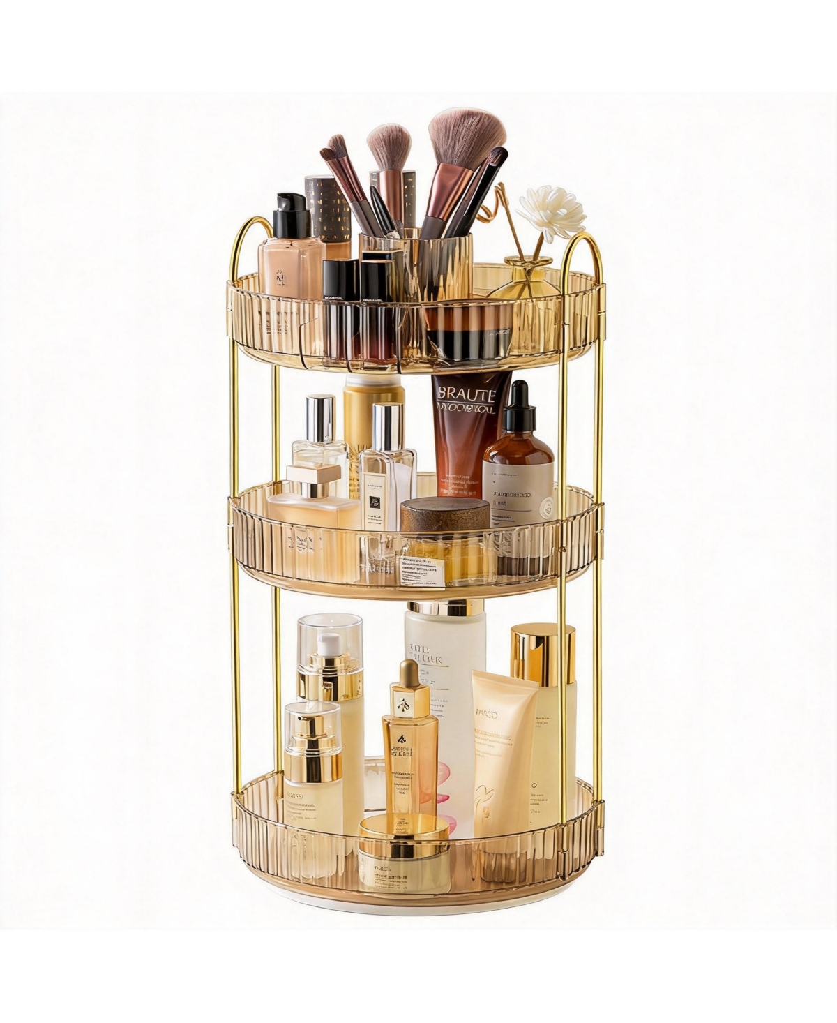 Click here for Yigii 360Â° Rotating Makeup Organizer - 3 Tier  La... prices