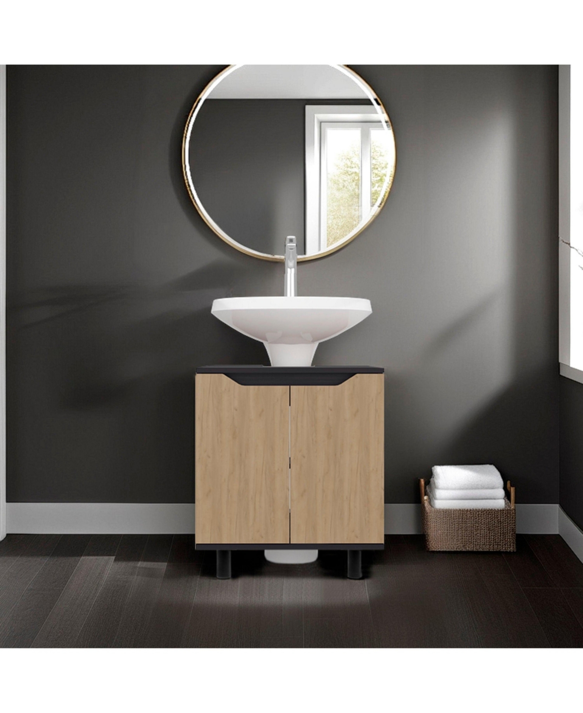 Click here for Fm Furniture Jerome Under Sink Storage Cabinet wit... prices