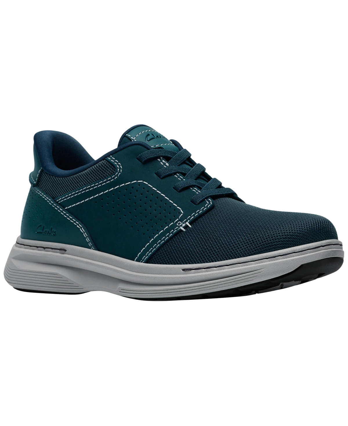 Click here for Clarks Mens Craftwell Low Lace-Up Shoes - Navy prices