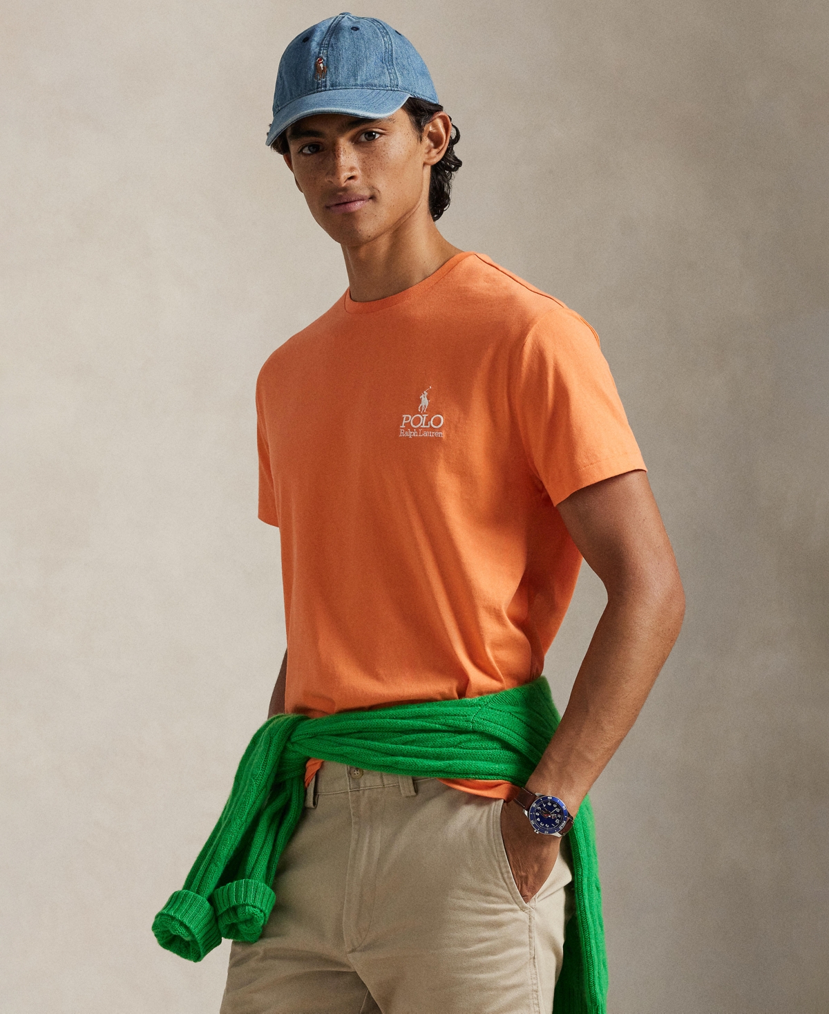 Click here for Polo Ralph Lauren Mens Logo Graphic T-Shirt - Spri... prices