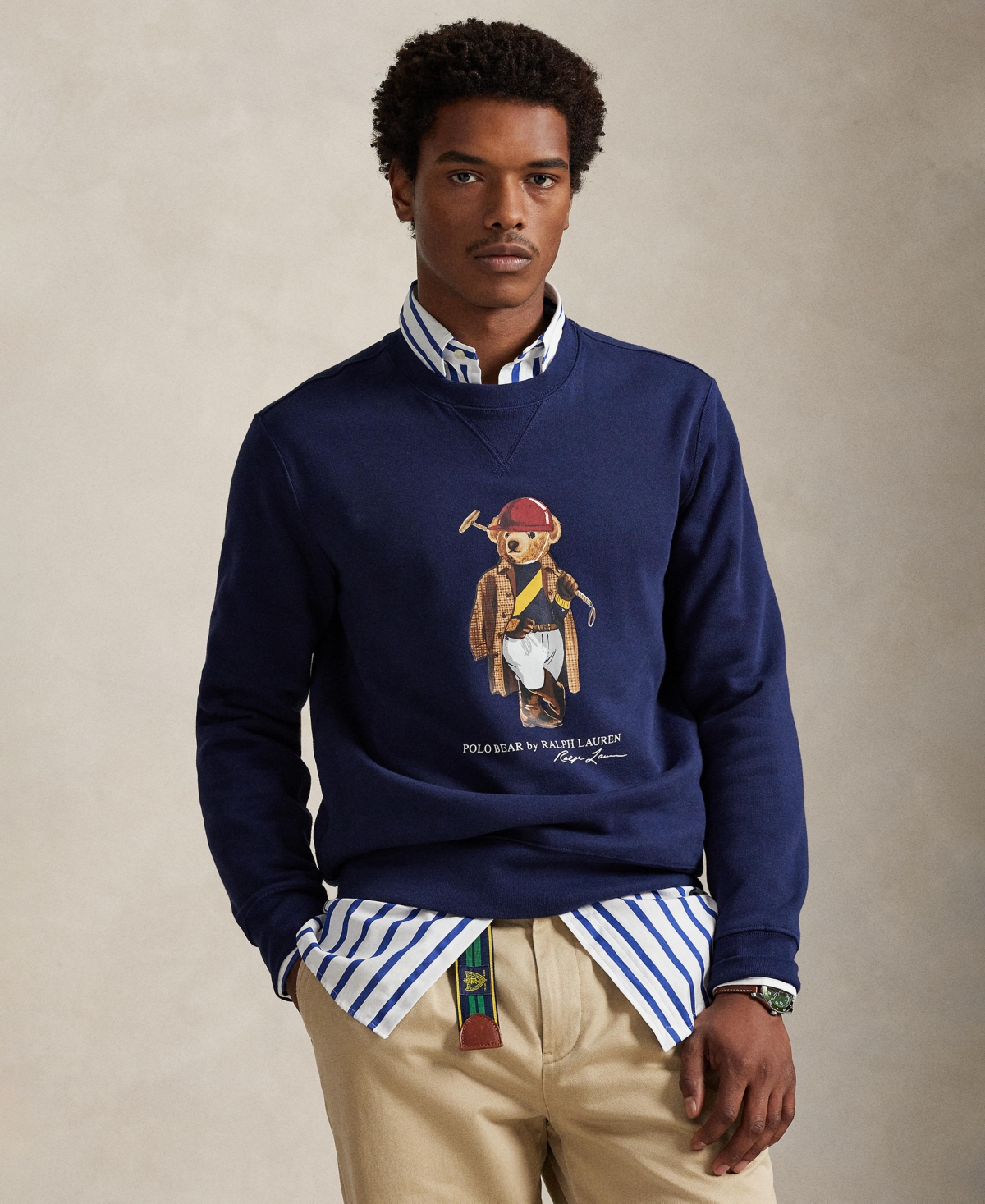 Click here for Polo Ralph Lauren Mens Polo Bear Crewneck Sweatshi... prices