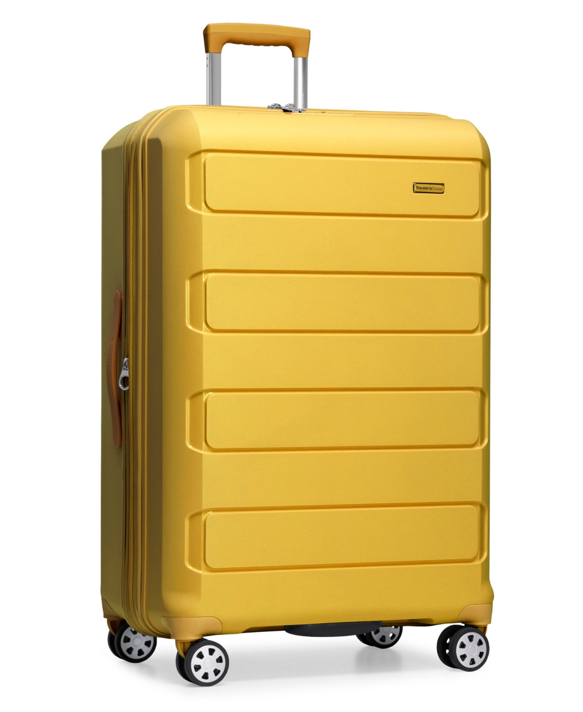 Click here for Travelers Choice Pagosa Large Checked Hardside Exp... prices