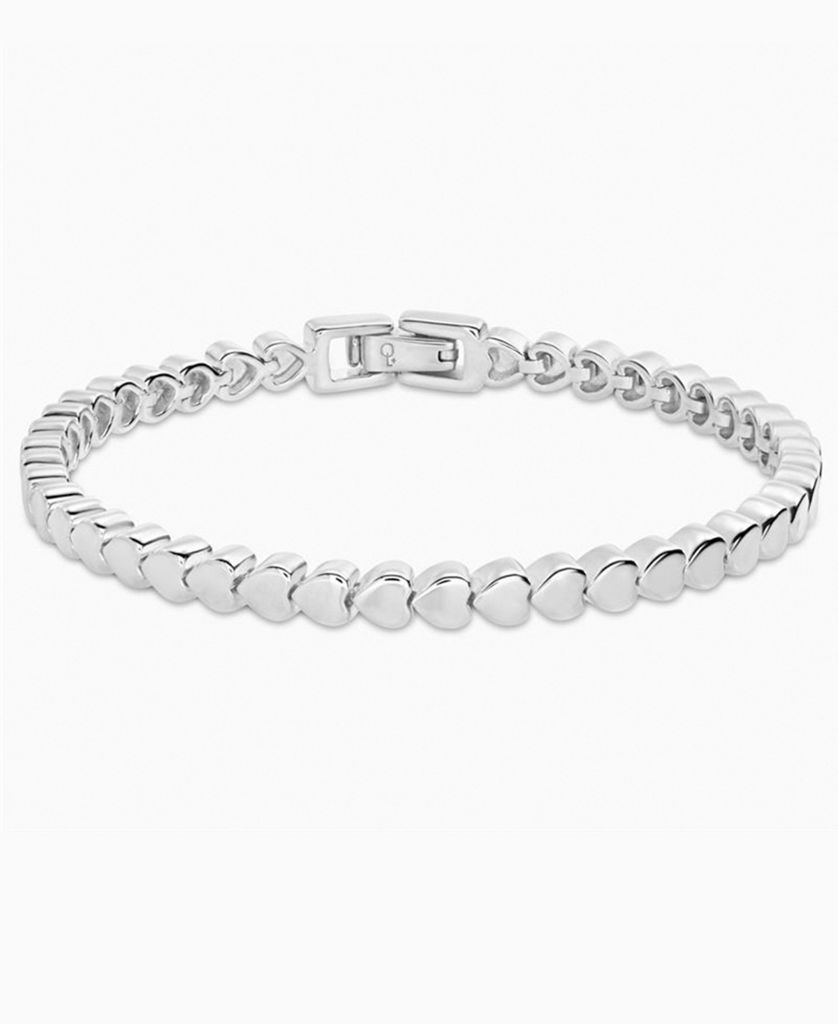 Click here for Oak & Luna Dotted Heart Bracelet - Sterling silver prices