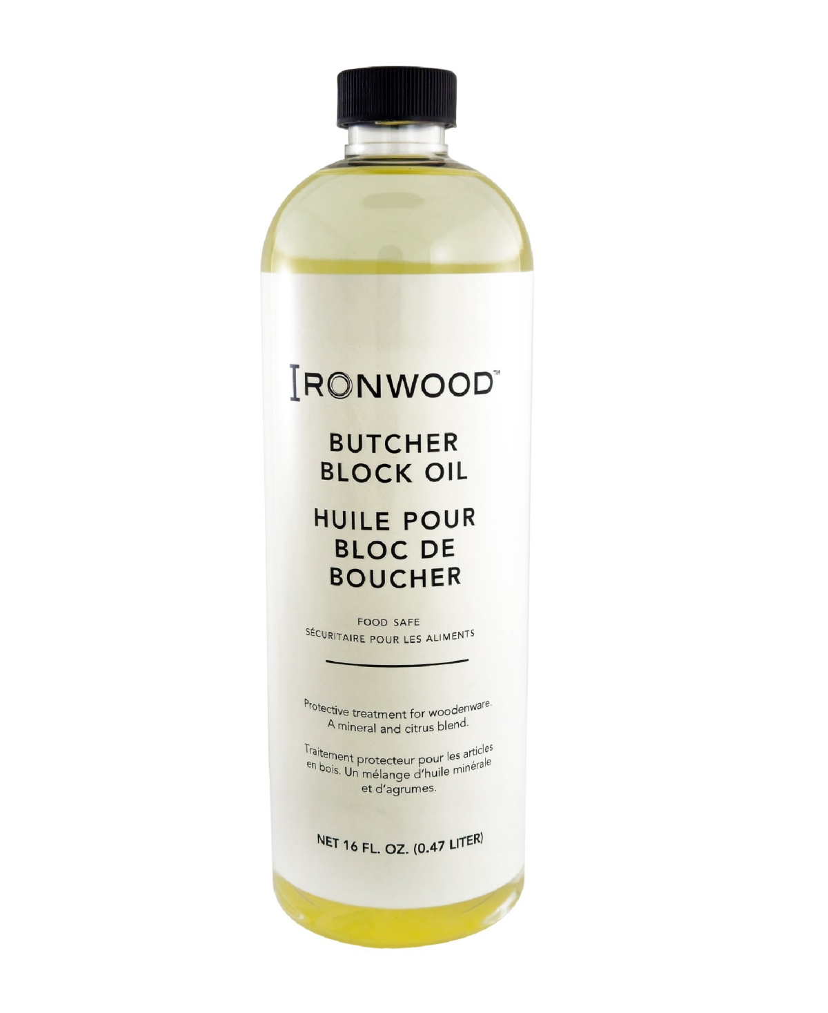 Click here for Ironwood Fox Run 16 oz. Butcher Block Oil - Clear... prices
