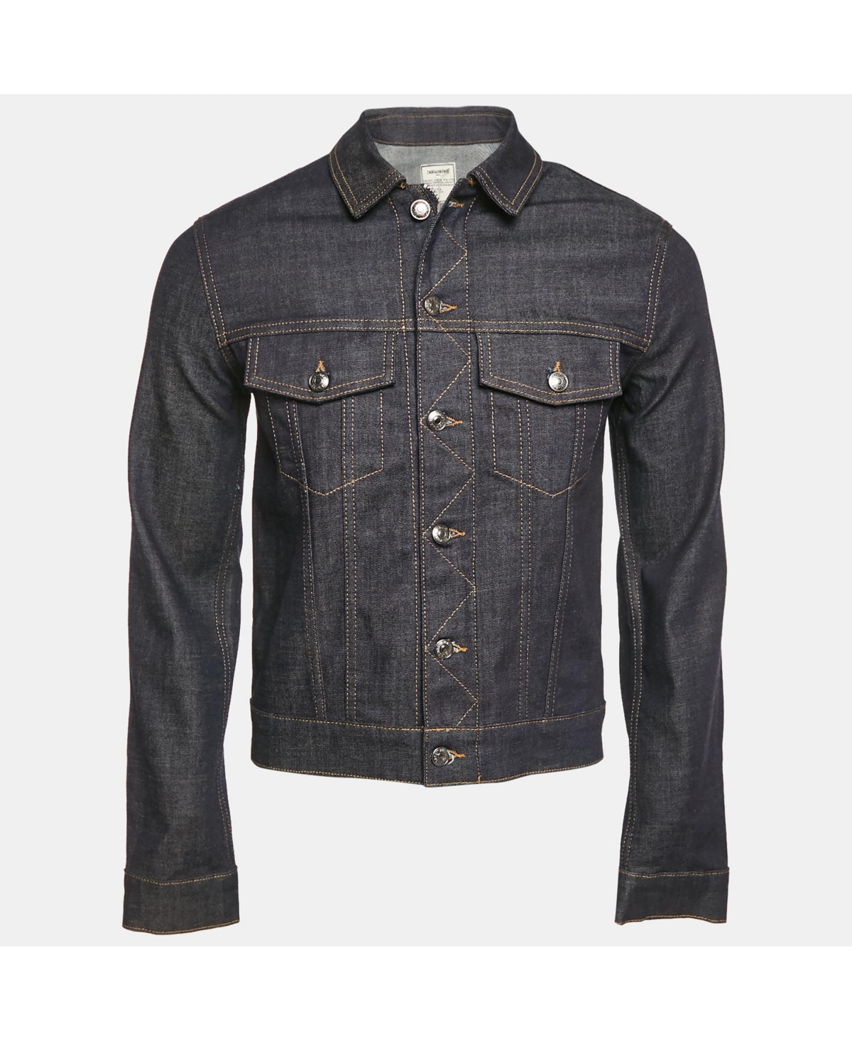 Click here for Pre-Owned Zadig & Voltaire Womens Blue Denim Butto... prices