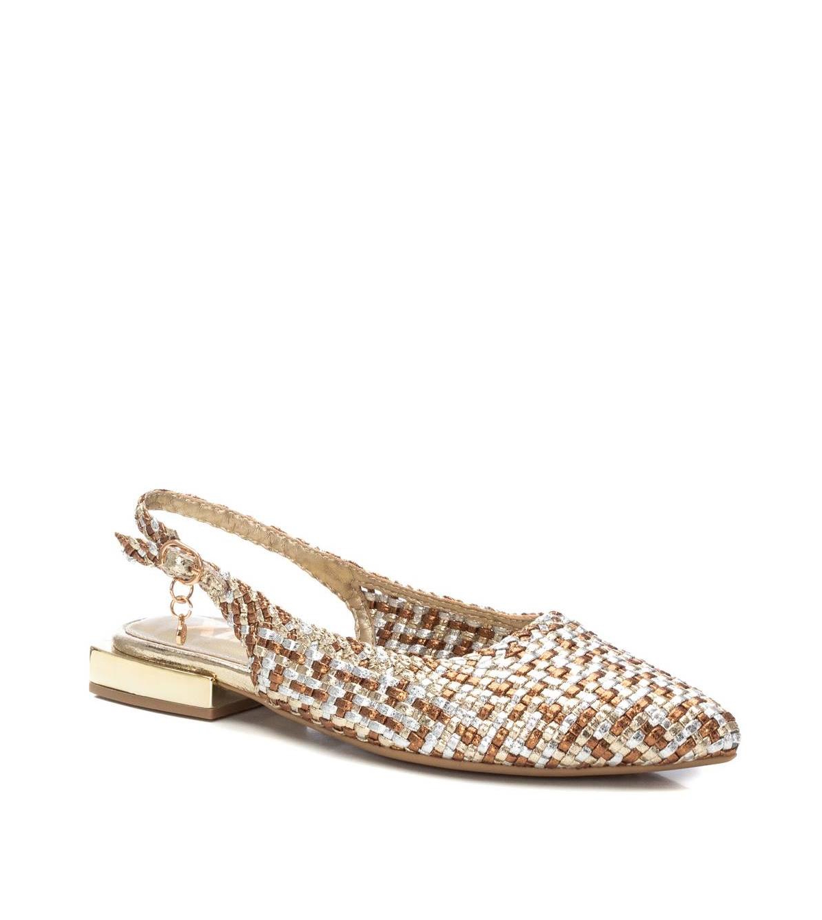 Click here for Xti Womens Slingback Ballet Flats - Gold prices