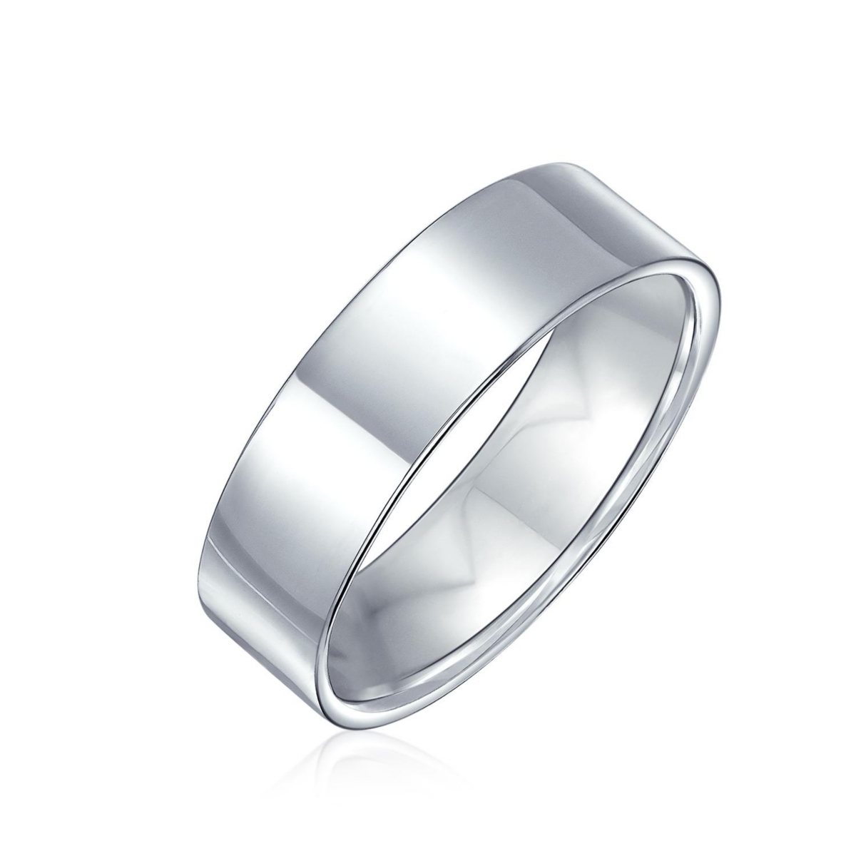 Click here for Bling Jewelry Classic Plain Simple .925 Sterling S... prices