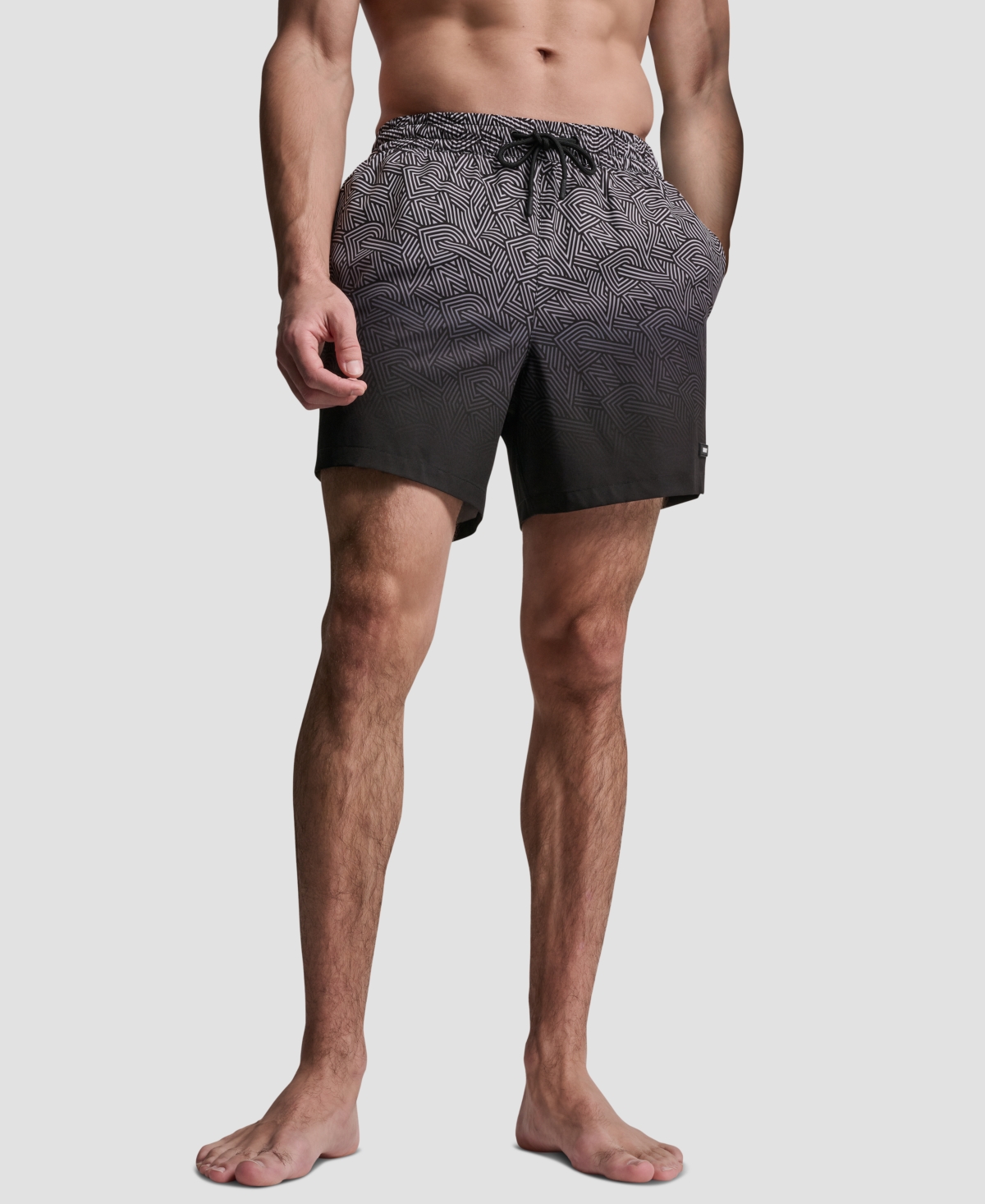 Click here for Dkny Mens Euro Black & White Bandana Print Perform... prices