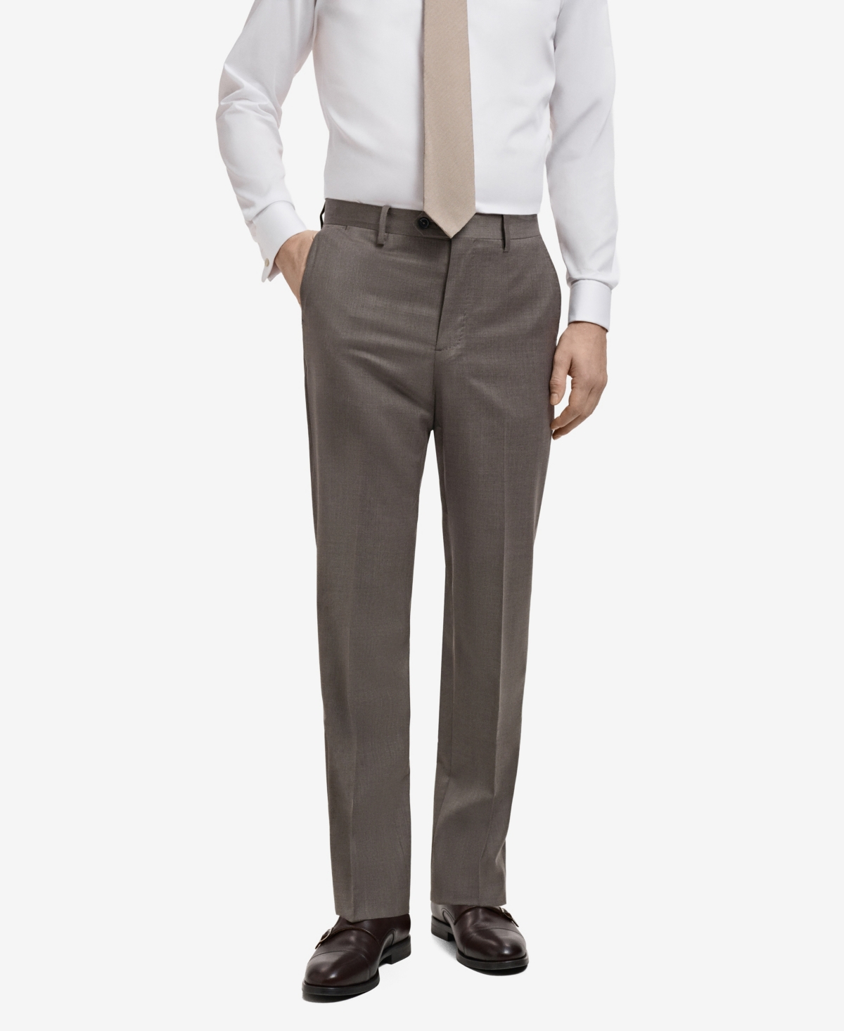 Click here for Mango Mens Venice Virgin Wool Suit Pants - Medium... prices