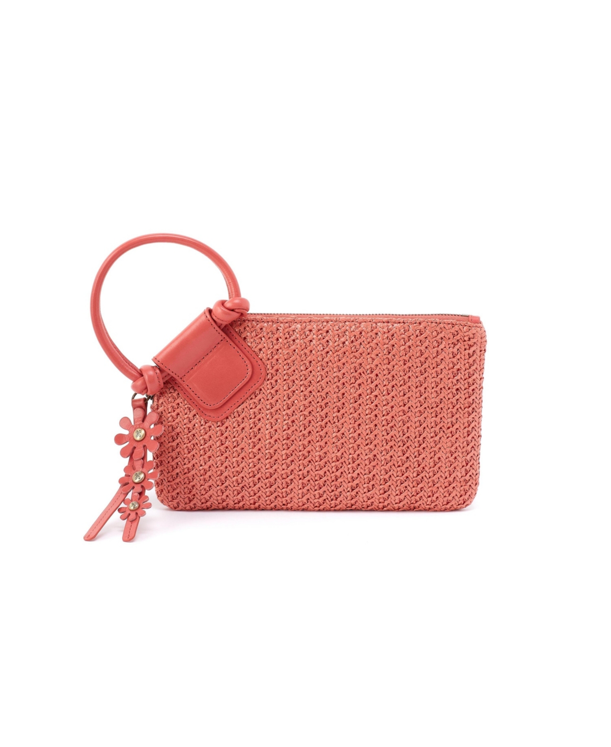 Click here for Hobo Womens Sable Wristlet - Wild rose woven straw prices