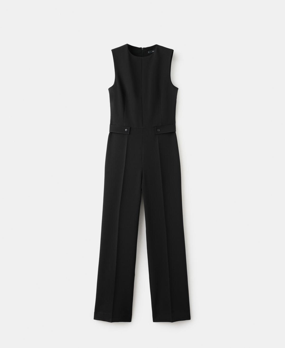 Click here for Mango Womens Long Suit-Style Jumpsuit - Black prices
