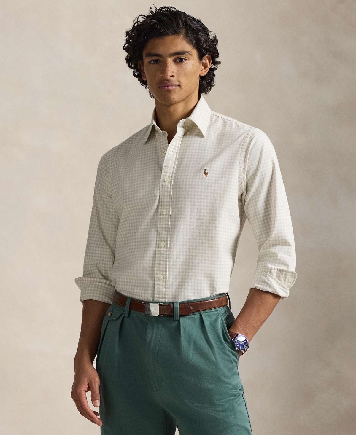 Click here for Polo Ralph Lauren Mens Classic-Fit Oxford Shirt -... prices