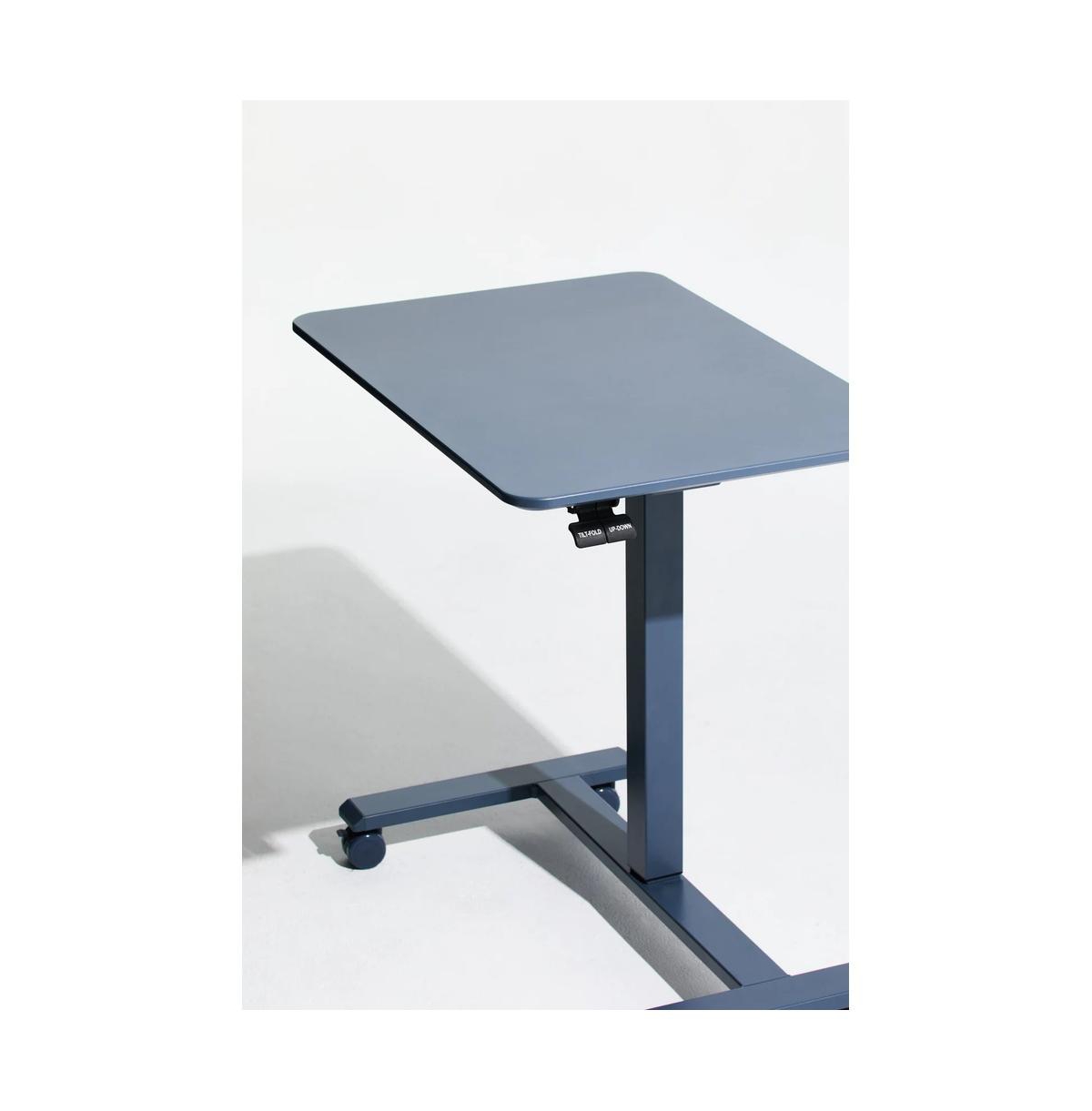 Click here for TopJob AnyDesk Fold Mobile Standing Desk - Indigo prices