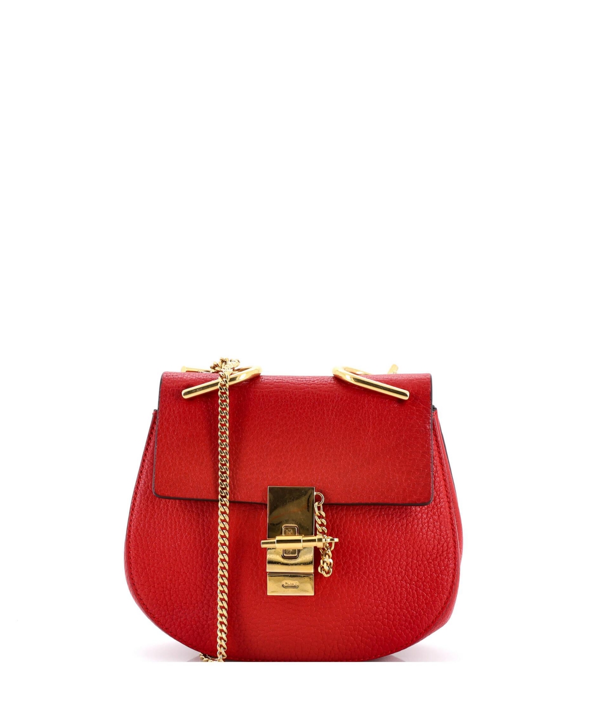 Click here for Pre-Owned Chloe Mini Drew Crossbody Bag Leather -... prices