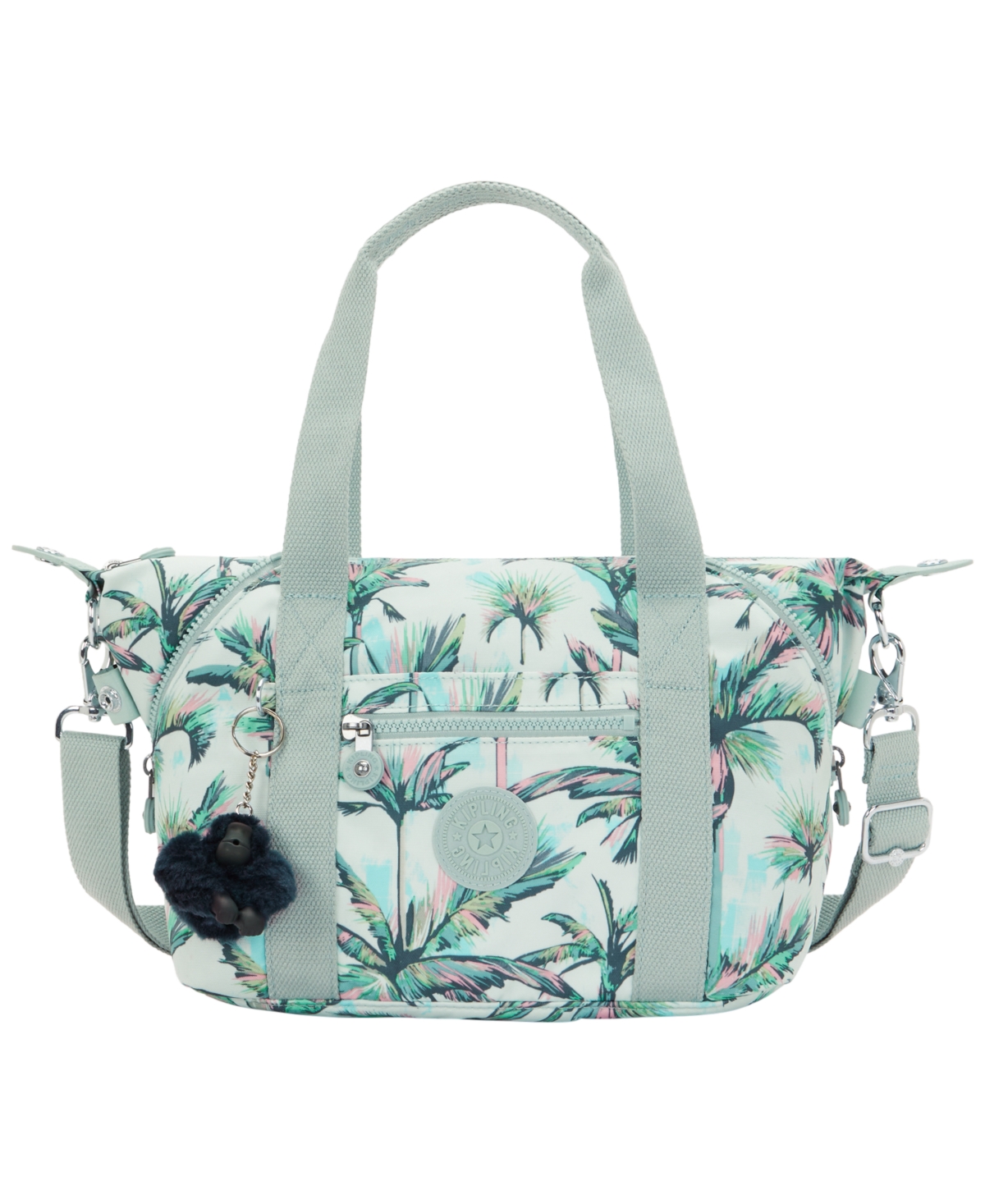 Click here for Kipling Art Mini Handbag - Blue On Wire prices