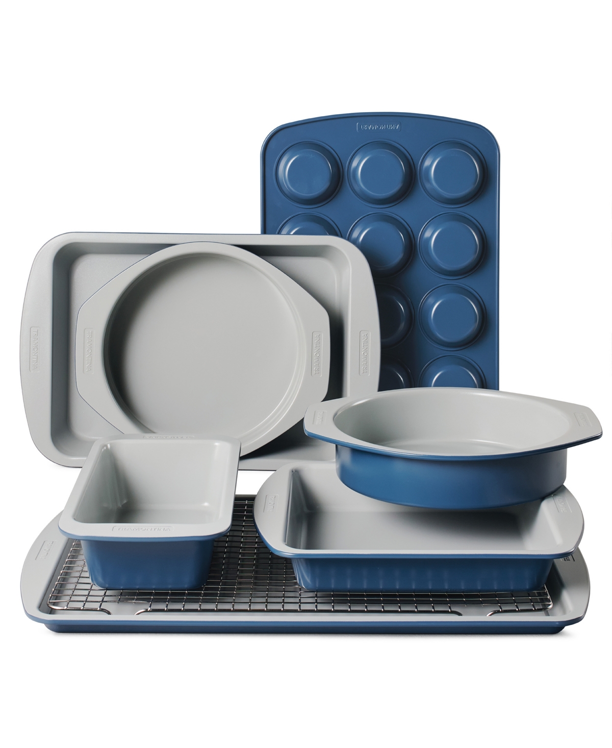 Click here for Tramontina Ceramic 8-Pc. Nonstick Bakeware Set - B... prices