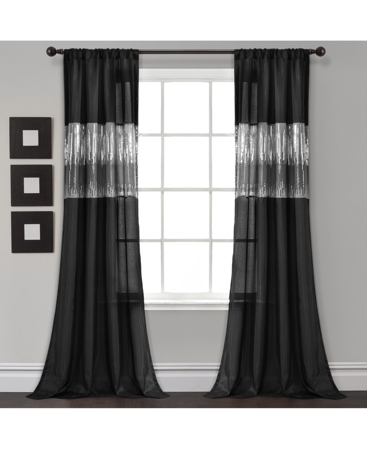 Click here for Lush Decor Night Sky Window Curtain Panel  Single... prices
