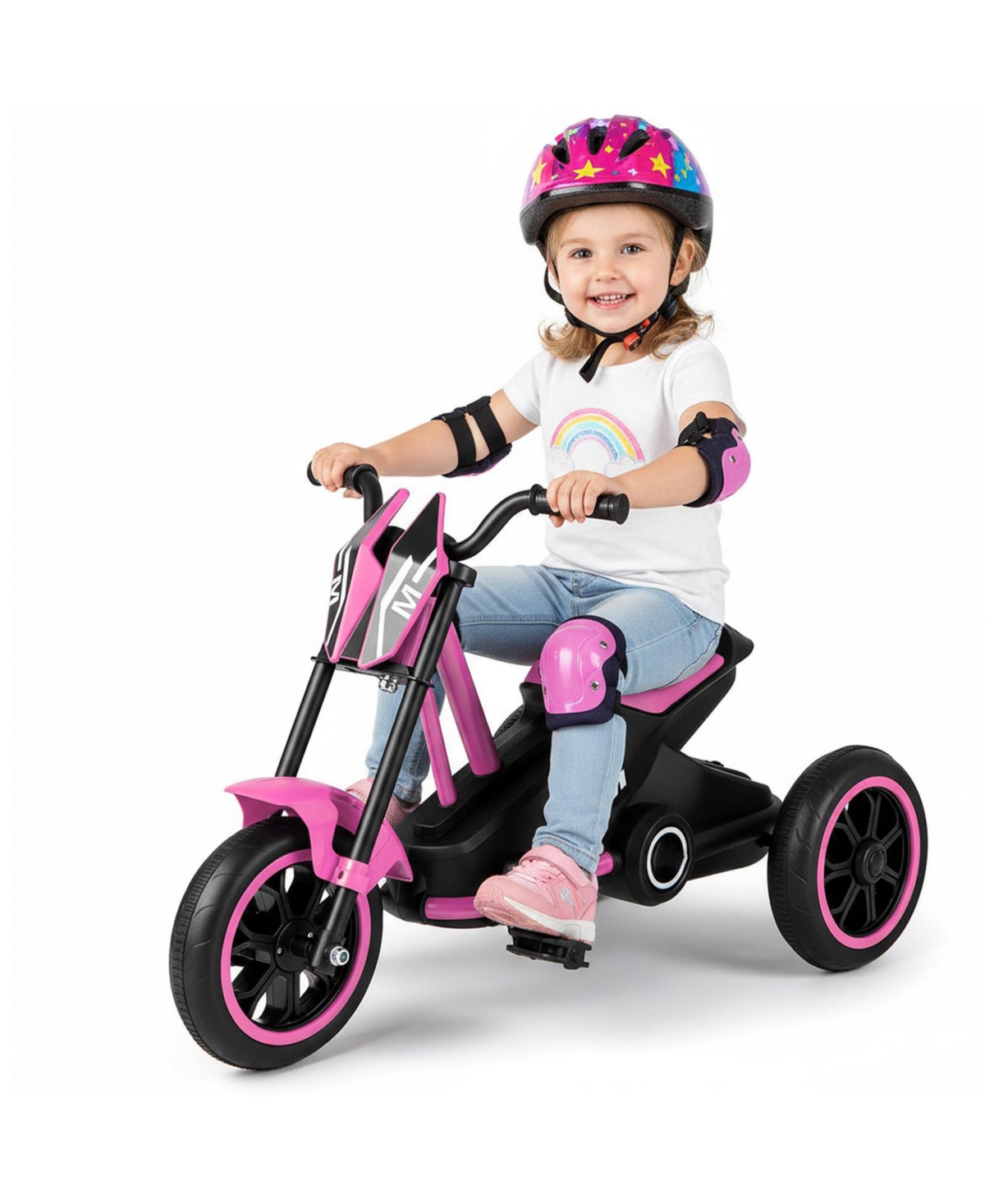 Click here for Mecale Kids Tricycle 3-Wheel Toddler Bike with Foo... prices
