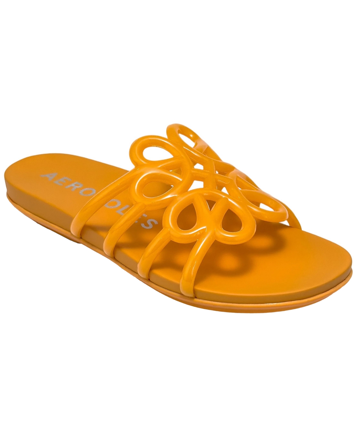 Click here for Aerosoles Womens Frida Open Toe Flat Sandals - Apr... prices